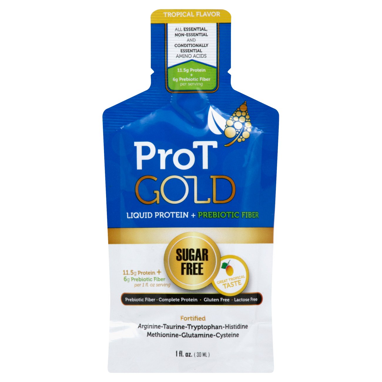 ProT Gold Sugar Free Protein With Fiber Tropical - Shop Diet & fitness ...