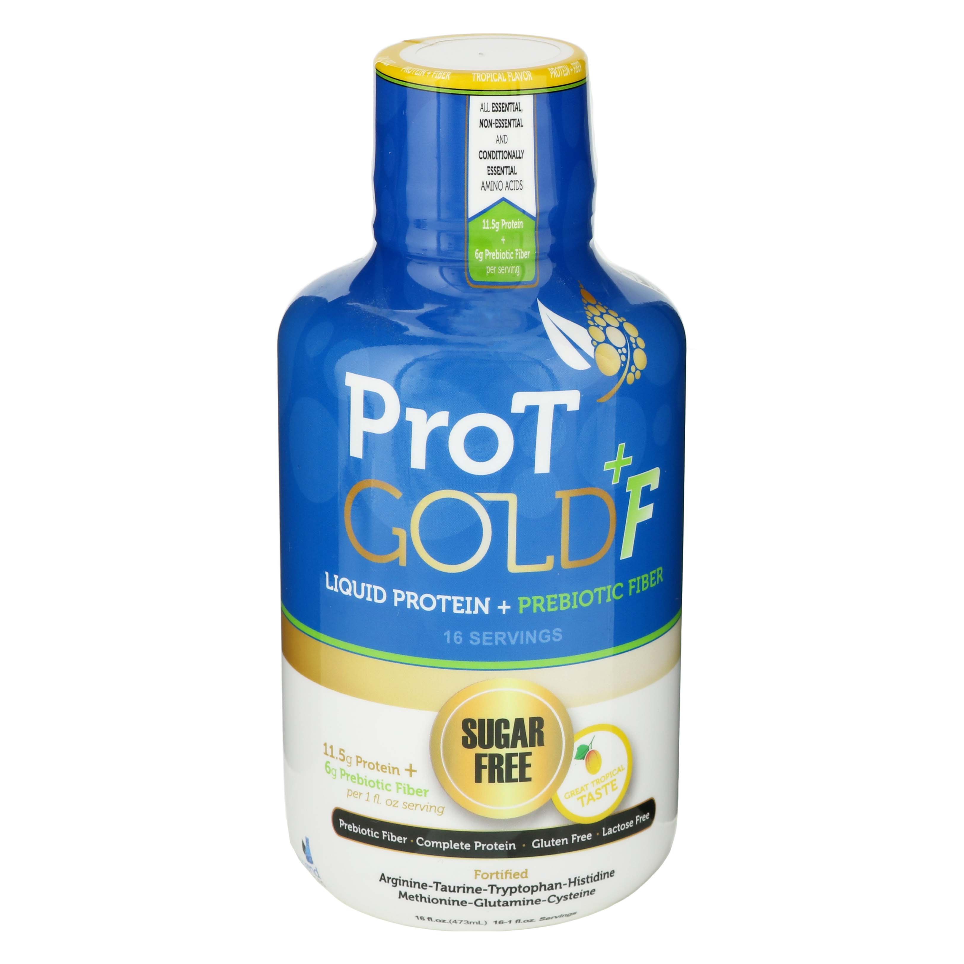 ProT GOLD Sugar Free Protein With Fiber Tropical - Shop Diet & fitness ...
