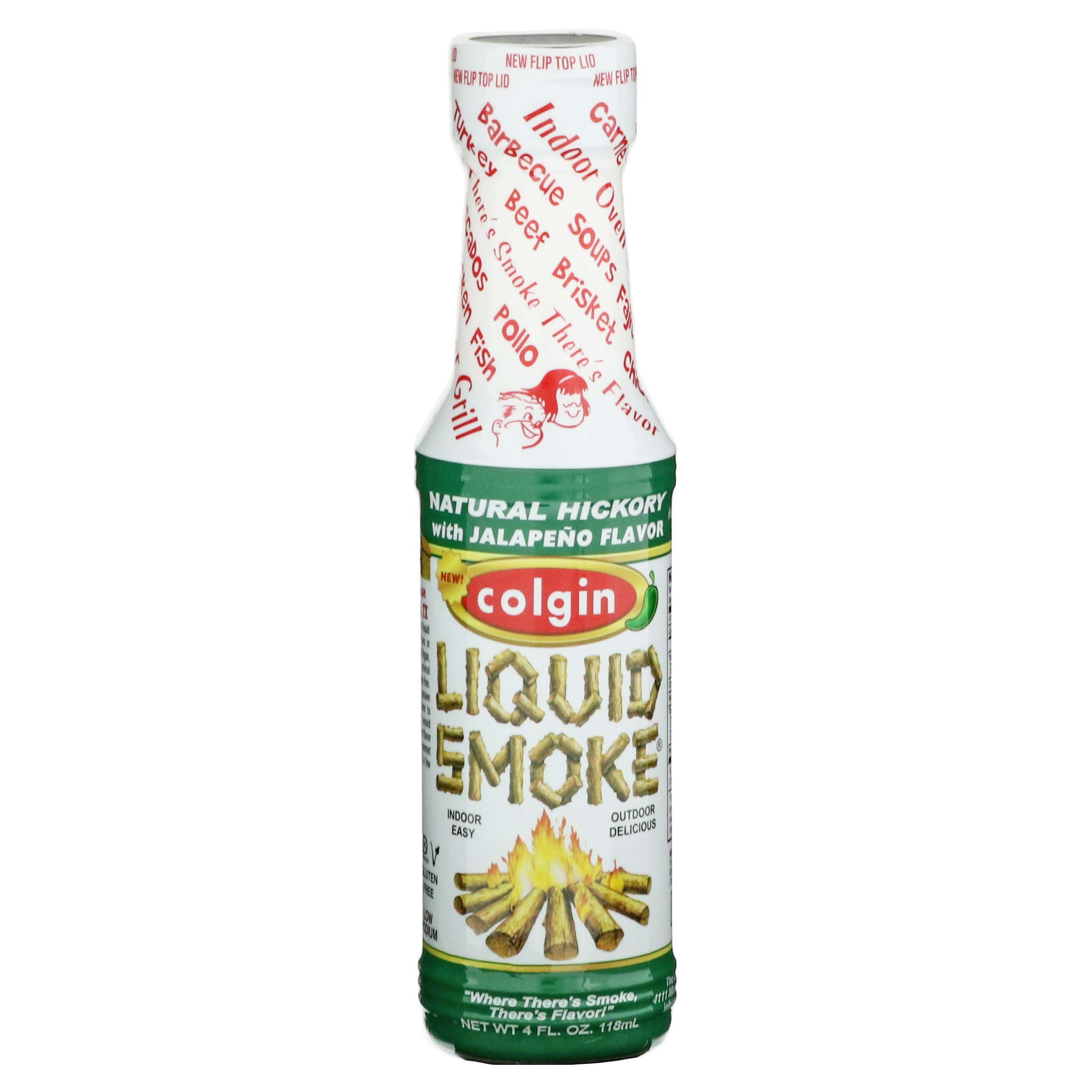 Colgin Liquid Smoke Hickory with Jalapeno Flavor - Shop Specialty ...