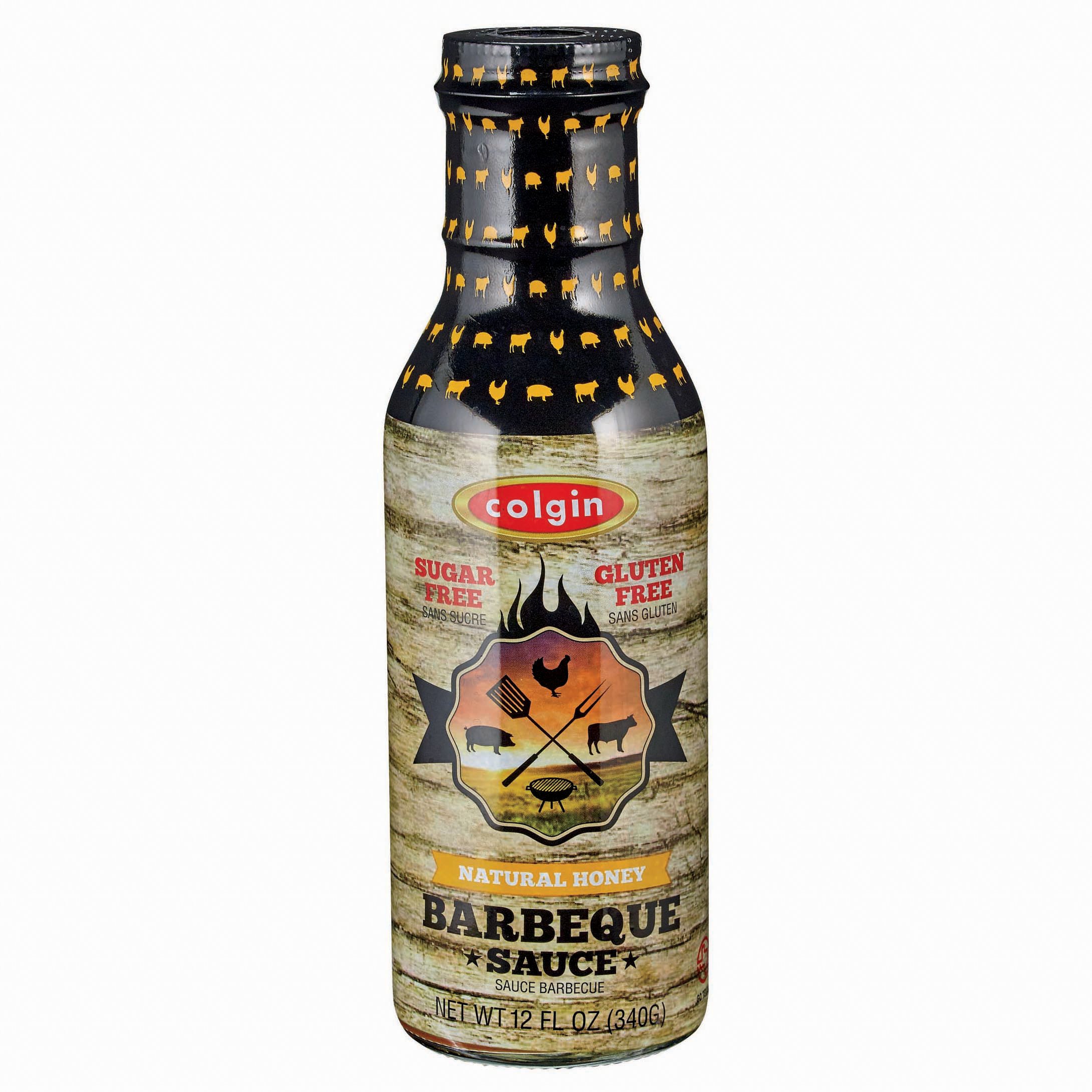 Colgin Sugar Free Gluten Free Natural Honey BBQ Sauce - Shop Sauces ...