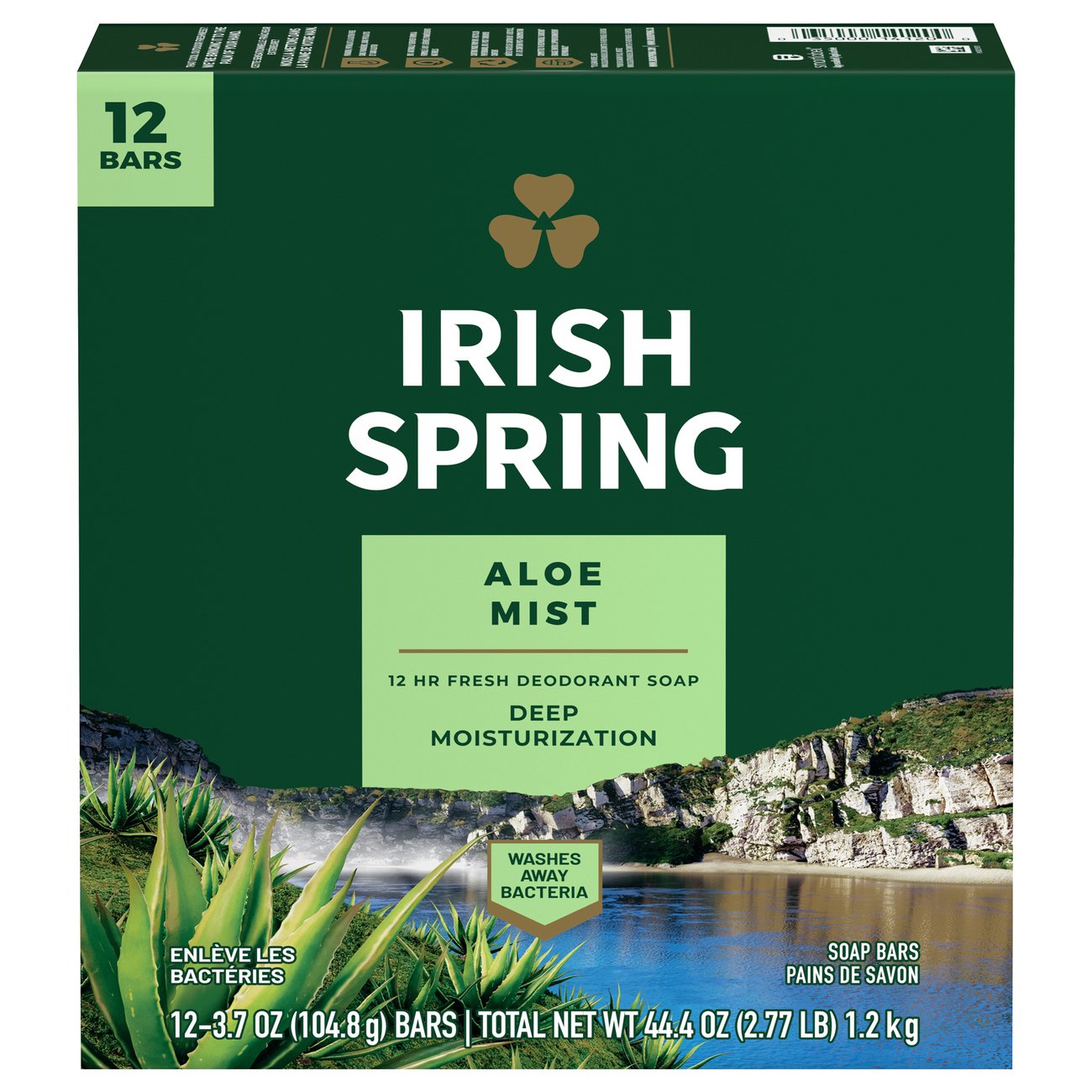 Irish Spring Deodorant Bar Soap - Aloe Mist - Shop Hand & bar soap at H-E-B
