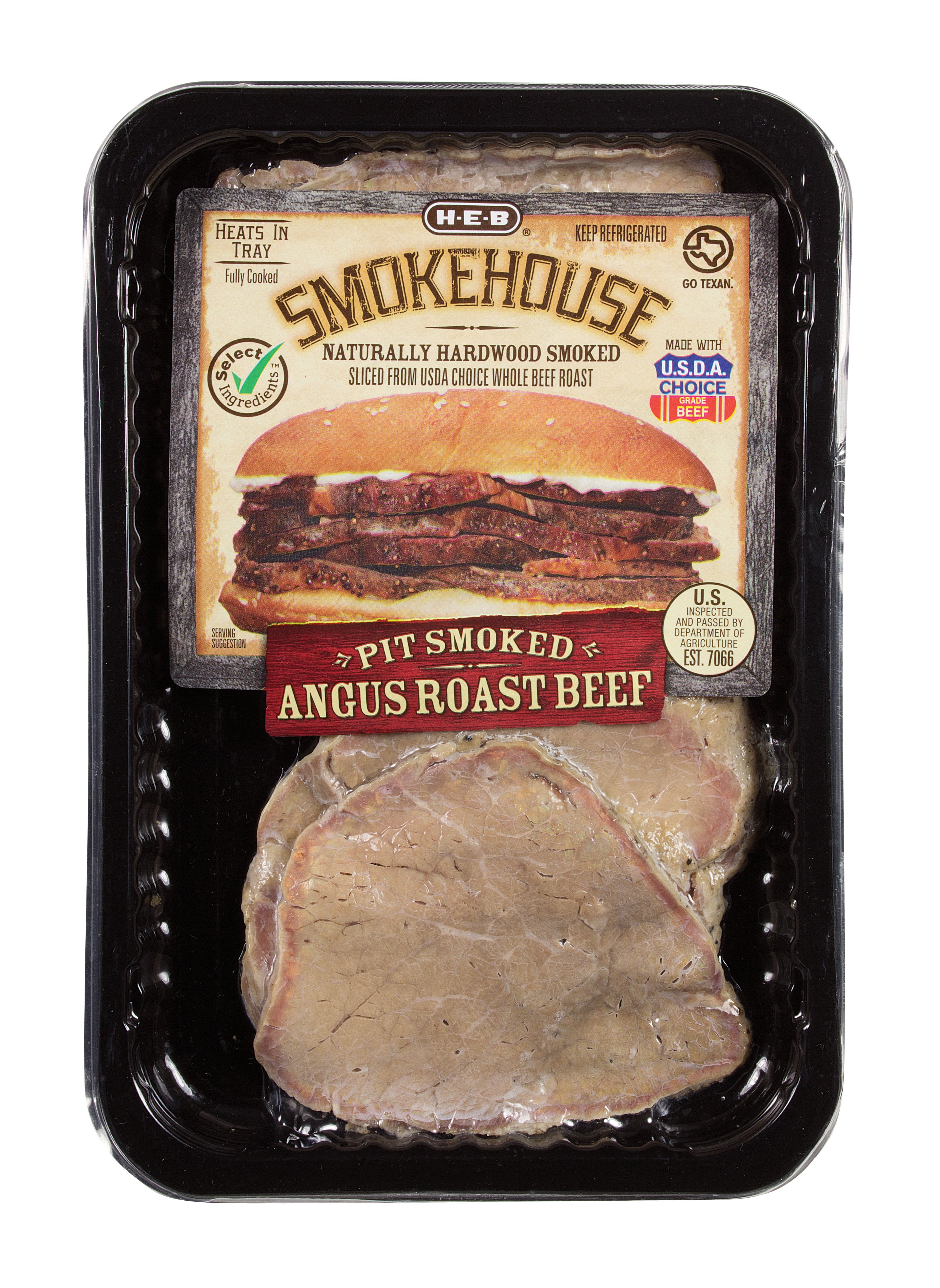 H-E-B Select Ingredients Smokehouse Choice Roast Beef - Shop Meat at H-E-B