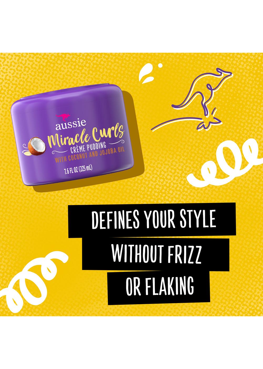 Aussie Miracle Curls Cream Pudding - Coconut Oil - Shop Styling ...