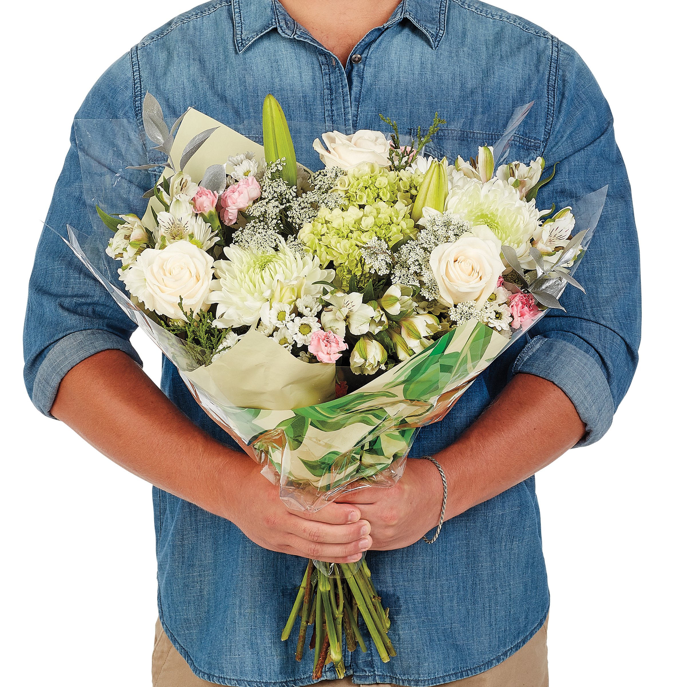 BLOOMS by H-E-B Hill Country Garden Flower Bouquet - Shop Flowers ...