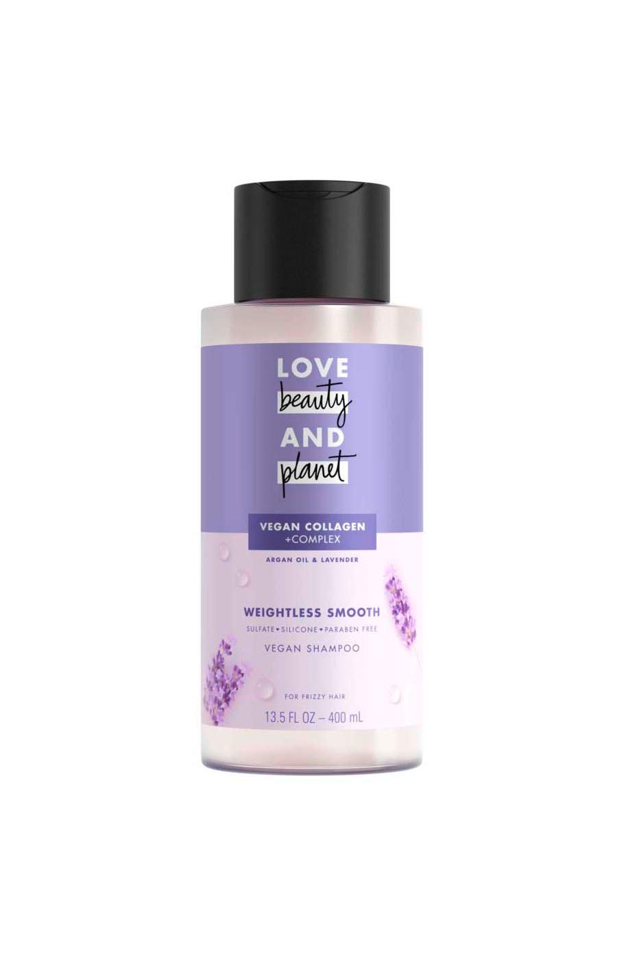 Love Beauty and Planet Weightless Smooth Vegan Shampoo - Argan Oil ...