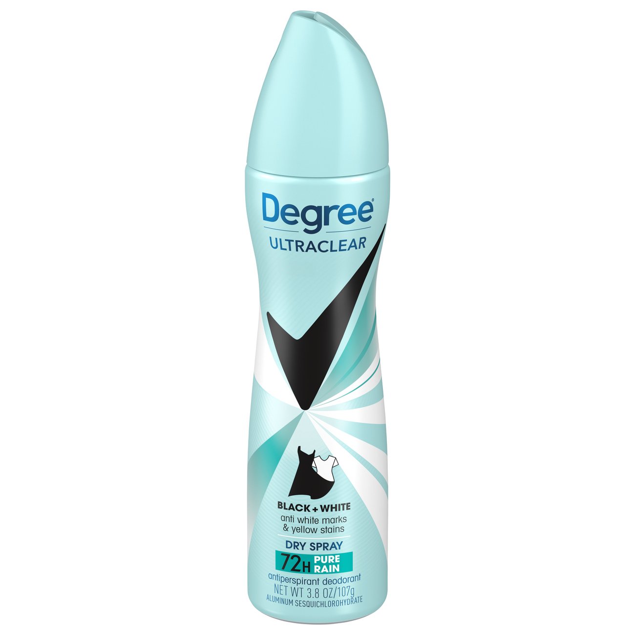 Degree 72 Hr UltraClear Antiperspirant Deodorant Dry Spray - Pure Rain ...