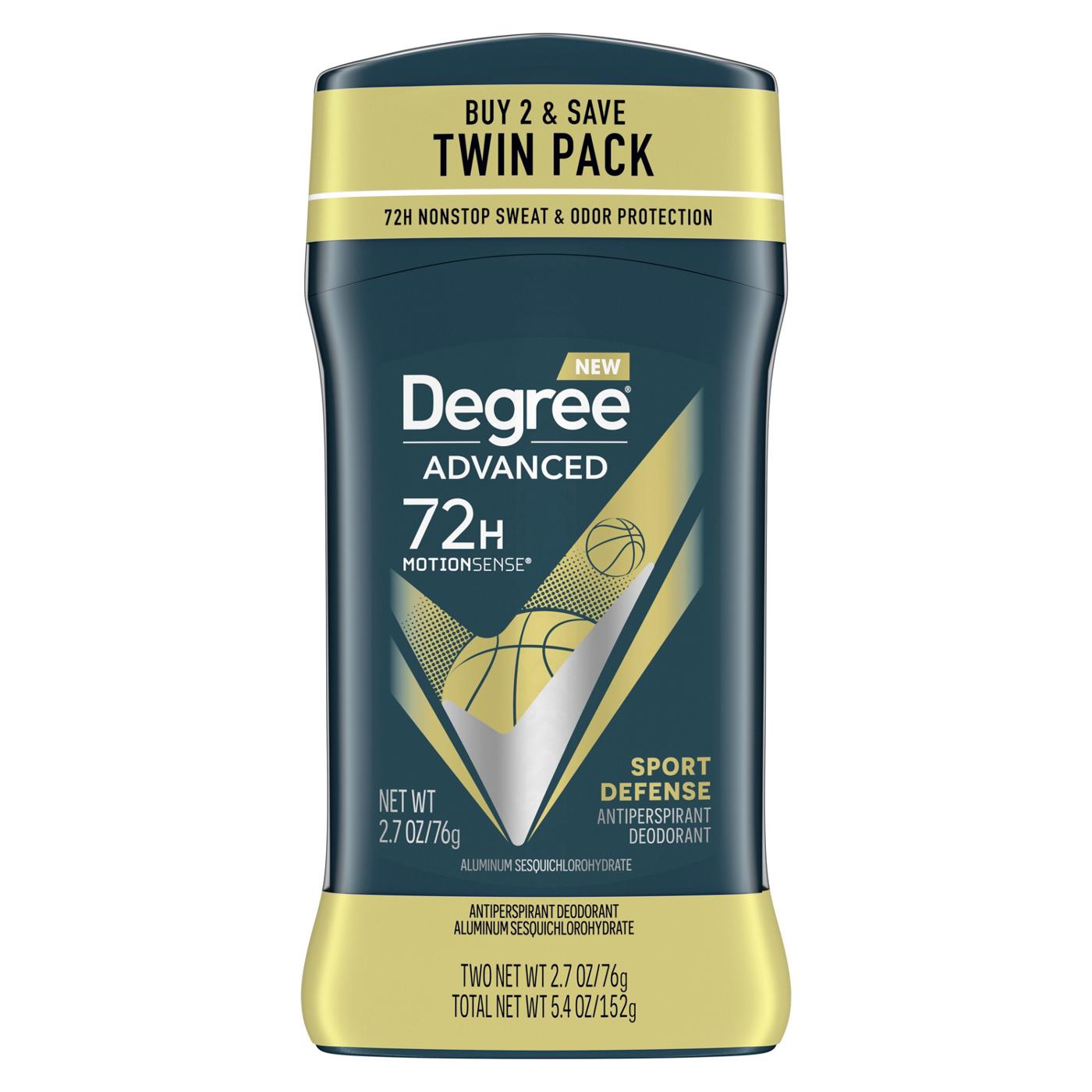 Degree Men 72 Hr Advanced Protection Antiperspirant Deodorant - Sport ...