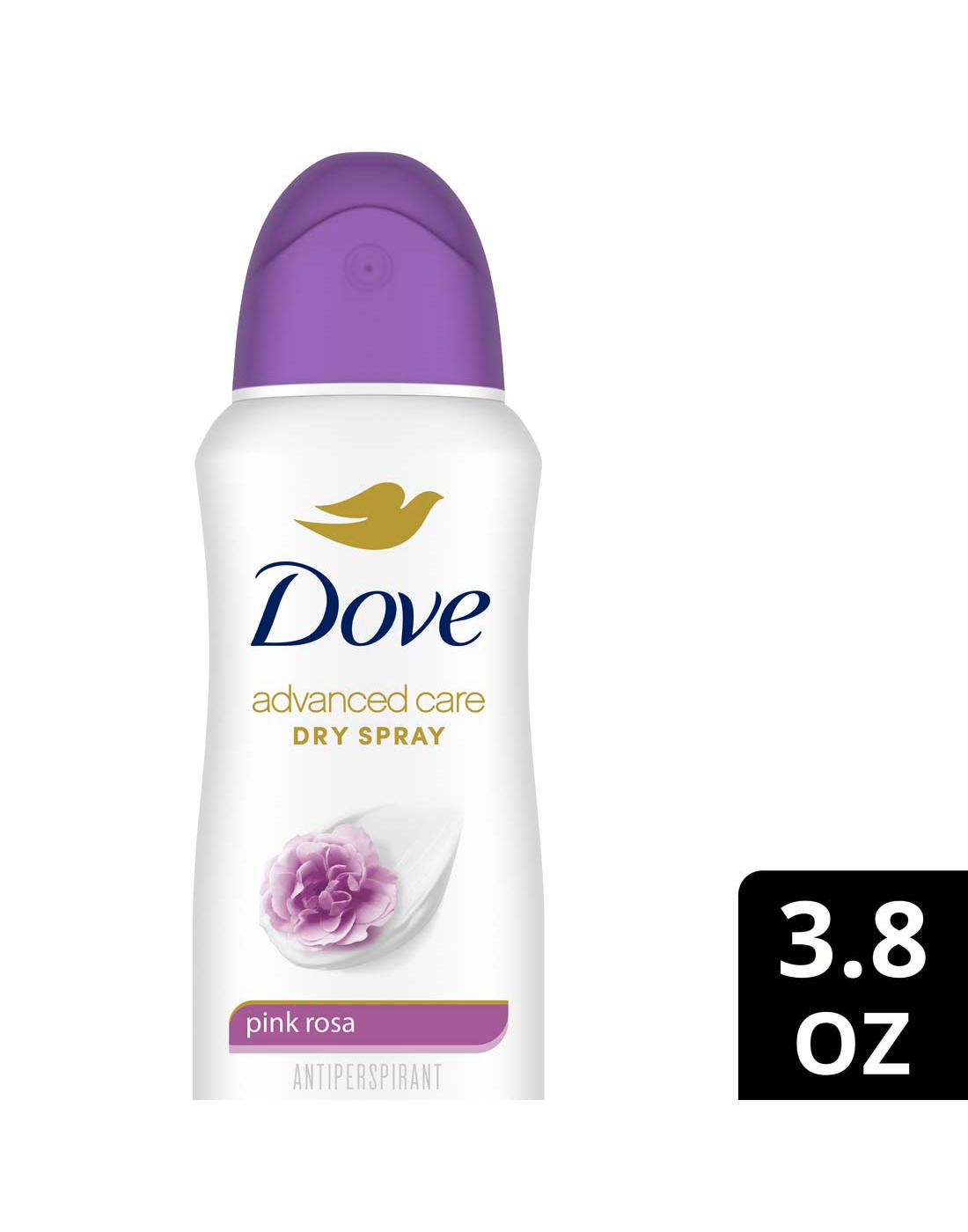 Dove Advanced Care Dry Spray Antiperspirant Deodorant - Pink Rosa ...
