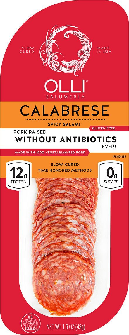 Olli Salumeria Sliced Calabrese Salame - Shop Meat at H-E-B