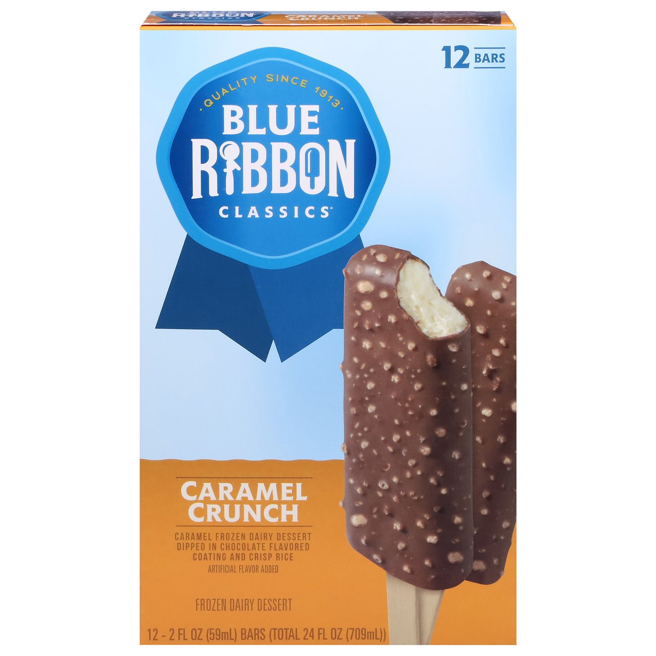 Blue Bunny Blue Ribbon Classics Caramel Crunch Bars - Shop Bars & pops ...