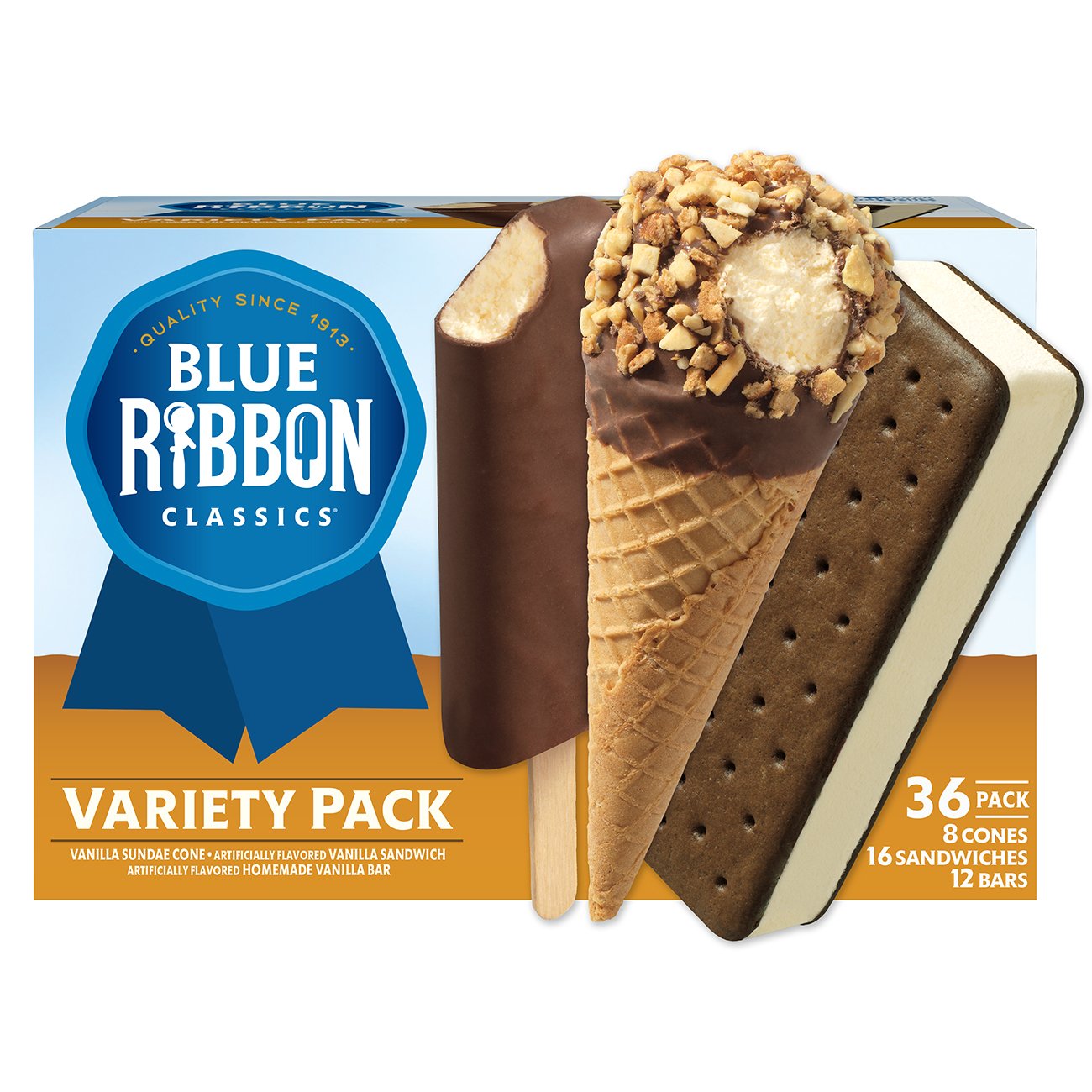 Blue Bunny Blue Ribbon Classics Variety Pack - Shop Bars & pops at H-E-B