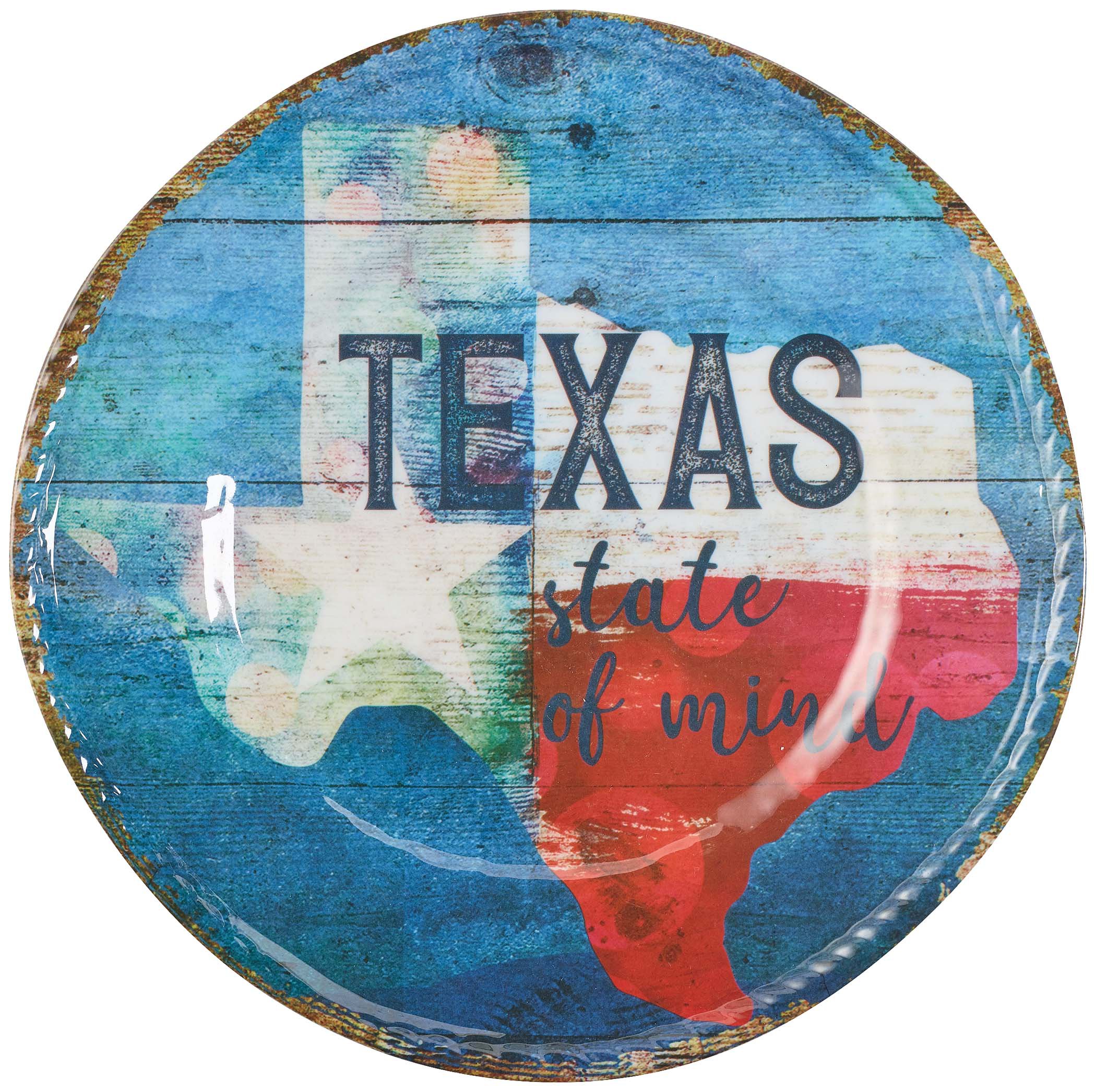 Haven & Key Vintage Texas Melamine Salad Plate - Shop Plates at H-E-B