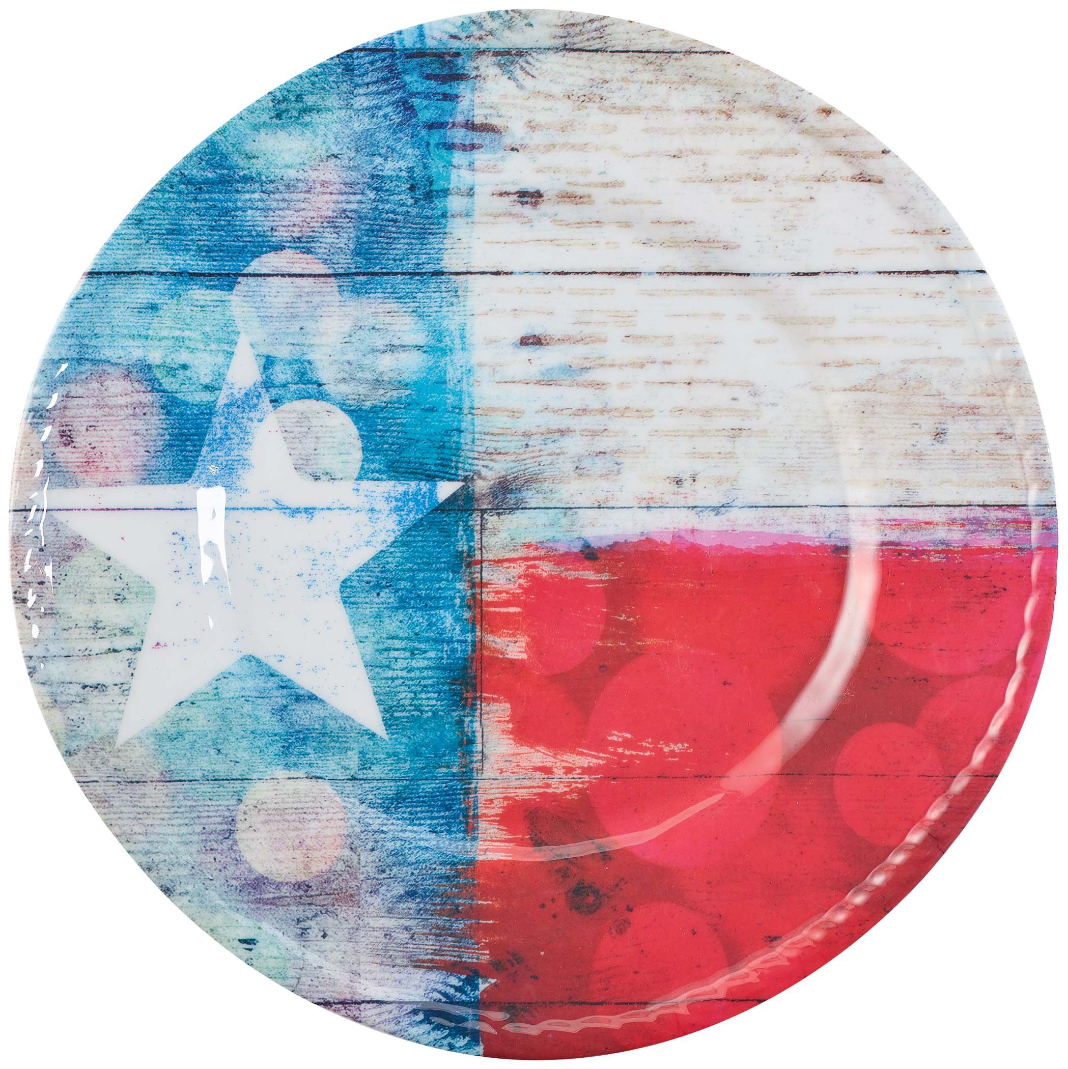 Haven & Key Assorted Vintage Texas Melamine Dinner Plate - Shop Plates ...