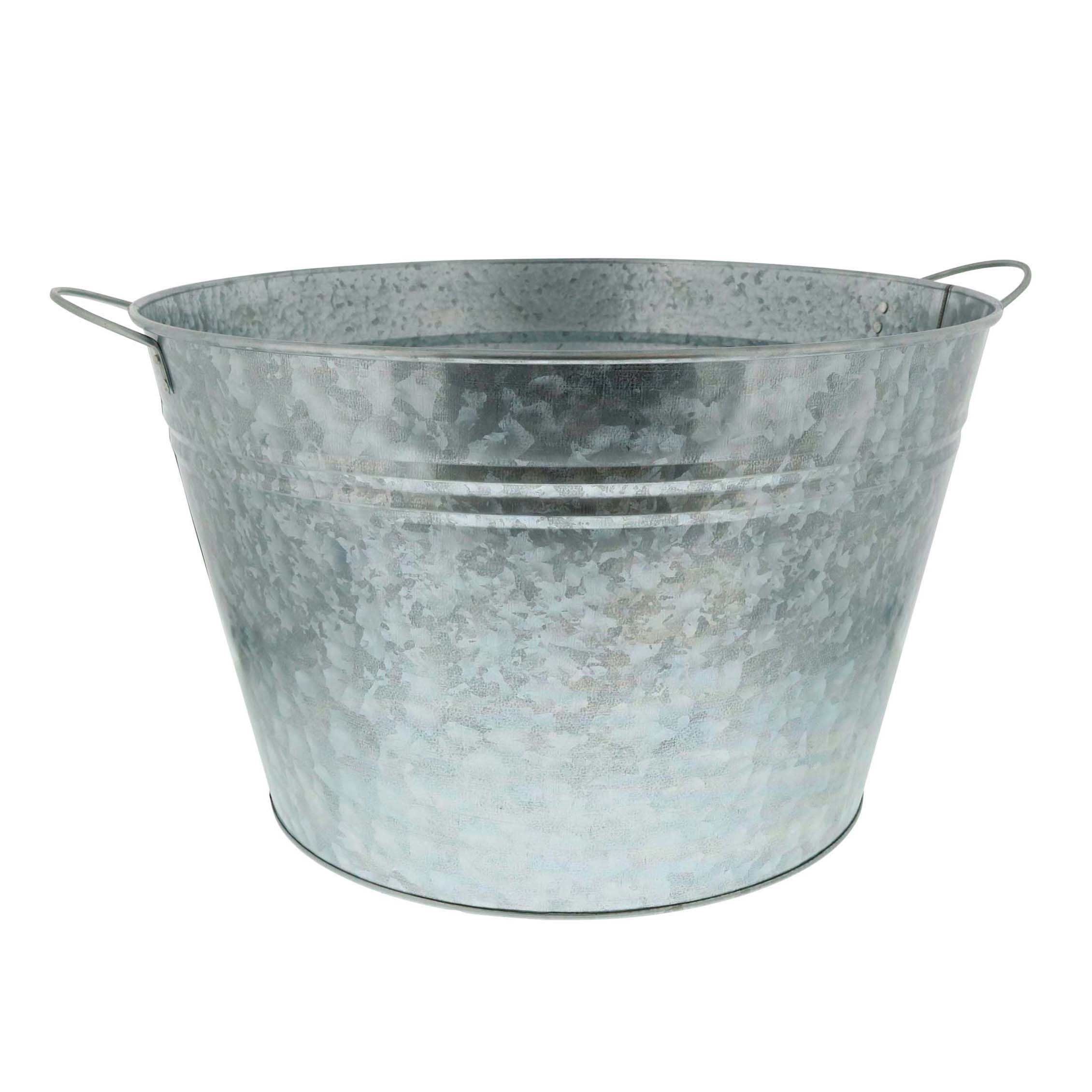 Haven & Key Galvanized Party Tub - Shop Serving dishes at H-E-B