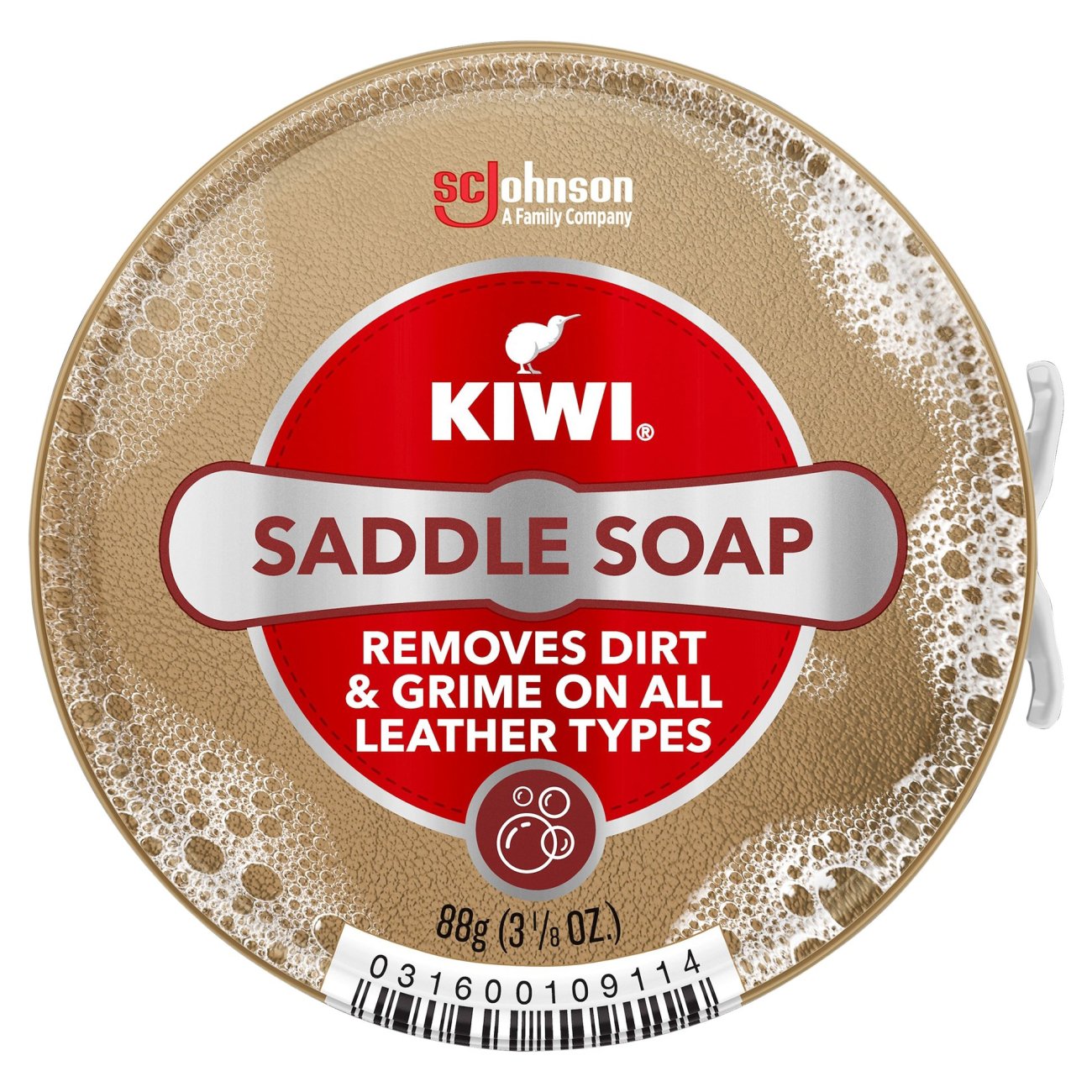 Kiwi Leather Outdoor Saddle Soap - Shop Shoe polish at H-E-B