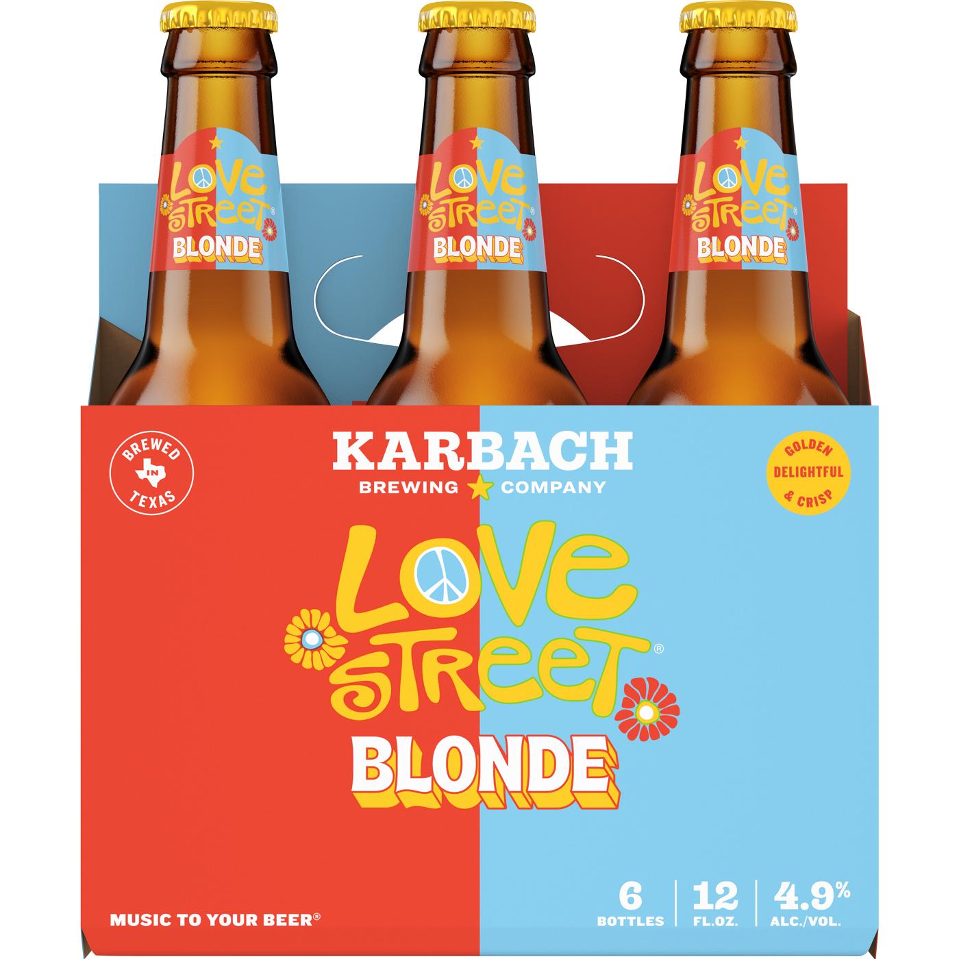Karbach Love Street Kolsch Style Blonde Beer 12 oz Bottles - Shop Beer ...