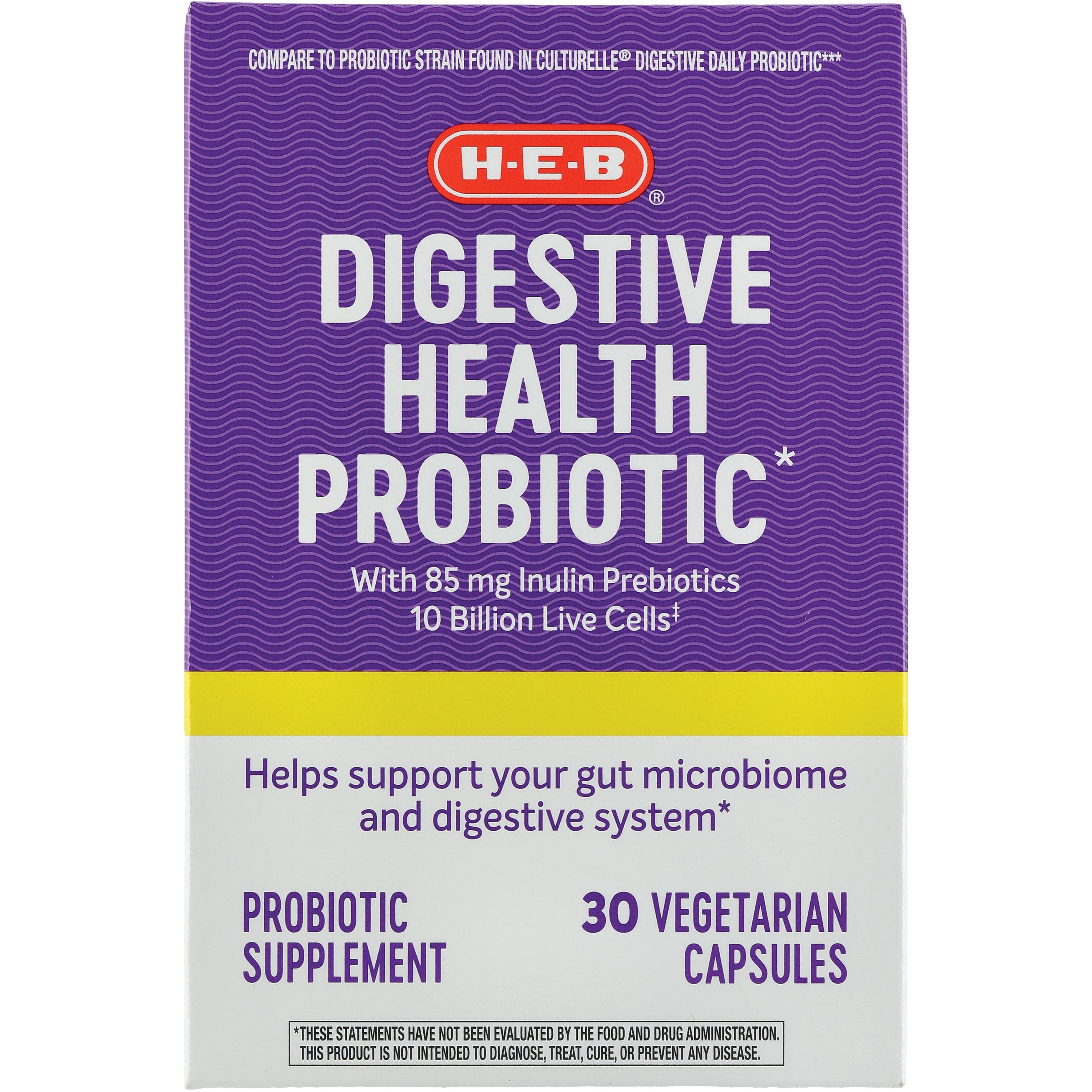 H-E-B Digestive Health Probiotic - Shop Digestion & nausea at H-E-B