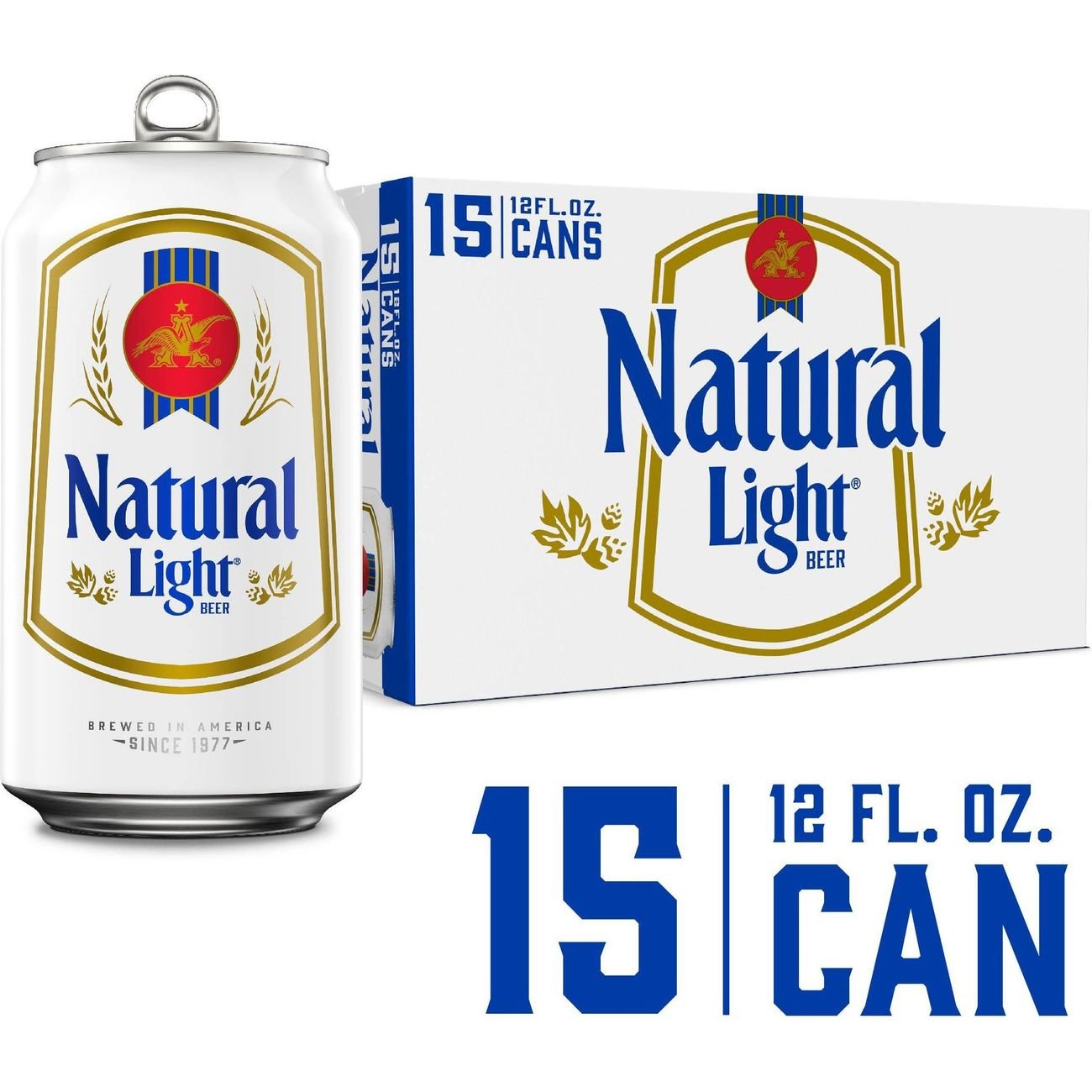18 Pack Of Natural Light Beer | Shelly Lighting