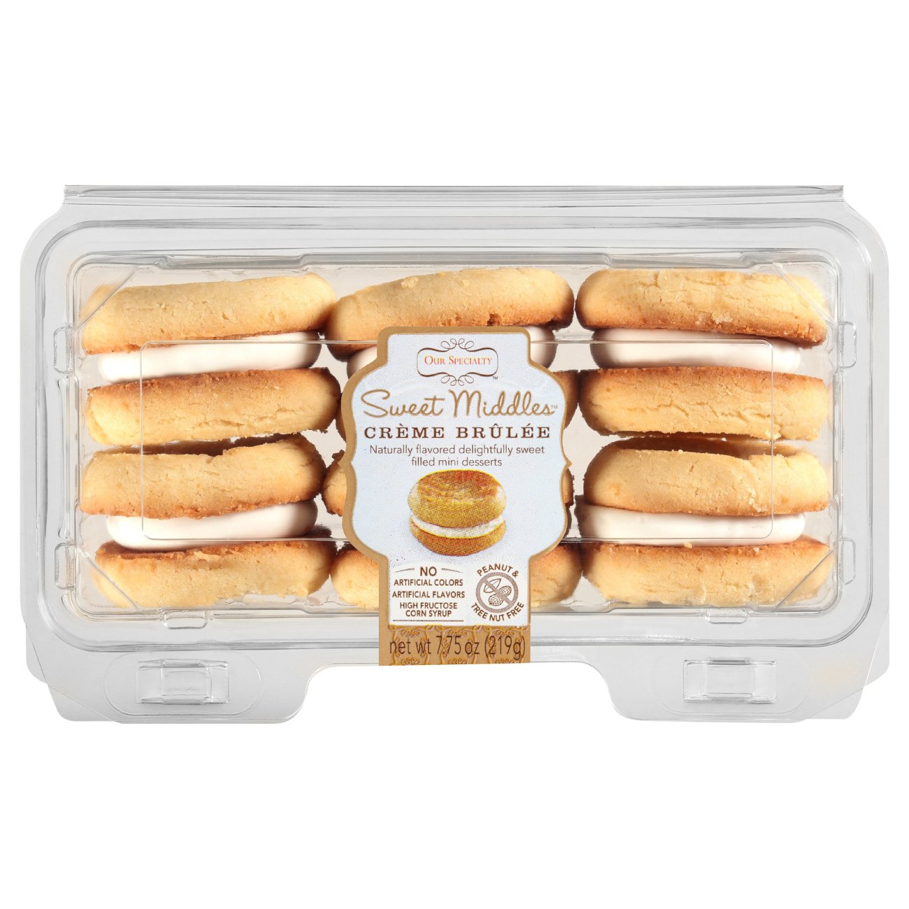 Our Specialty Creme Brulee Sweet Middles - Shop Cookies at H-E-B