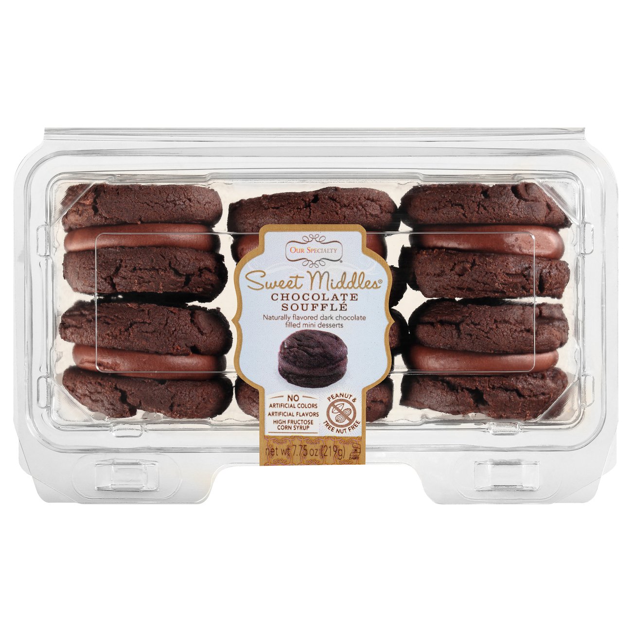 Our Specialty Chocolate Souffle Sweet Middles - Shop Cookies at H-E-B