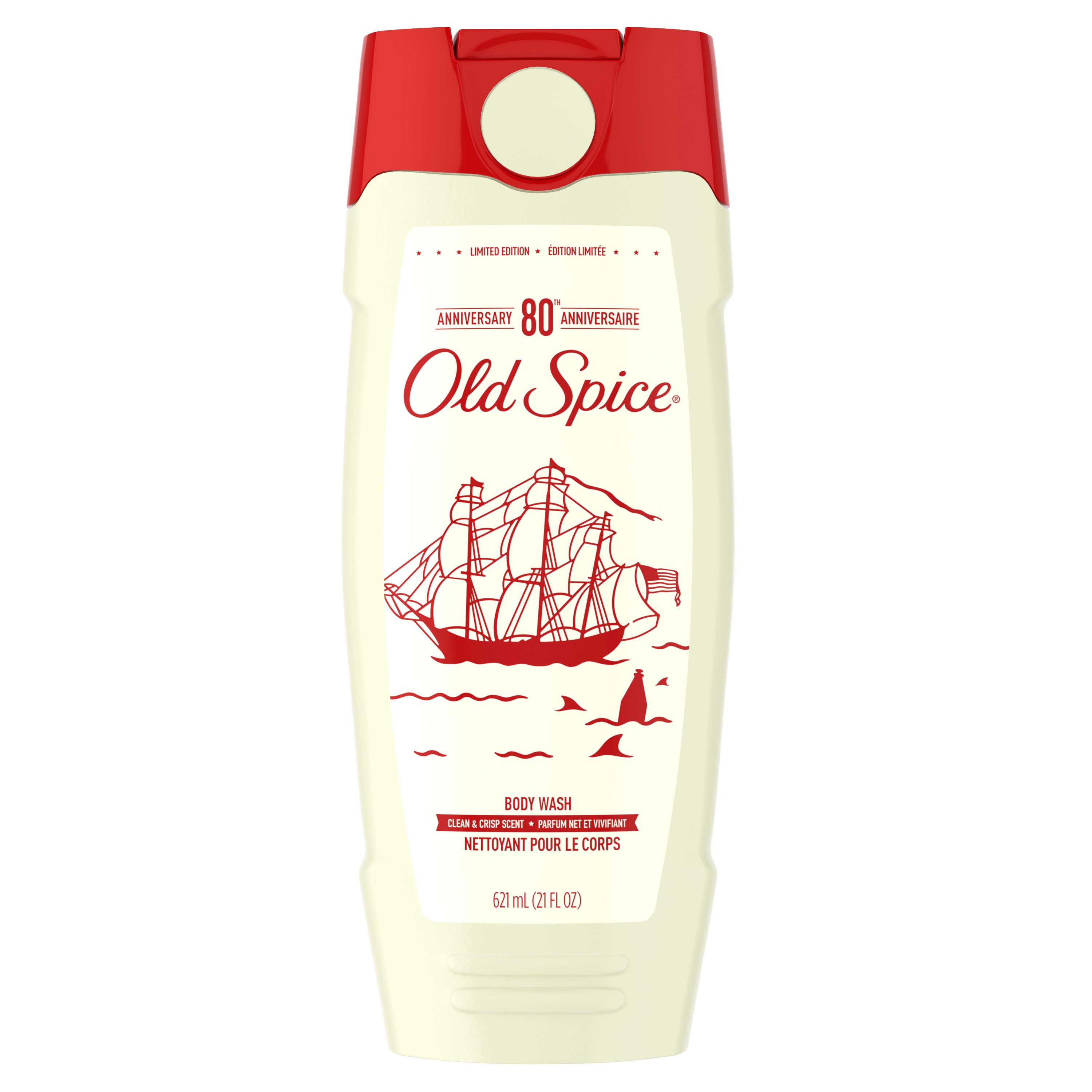 Old Spice 80th Anniversary Limited Edition Body Wash - Shop Bath & Skin ...