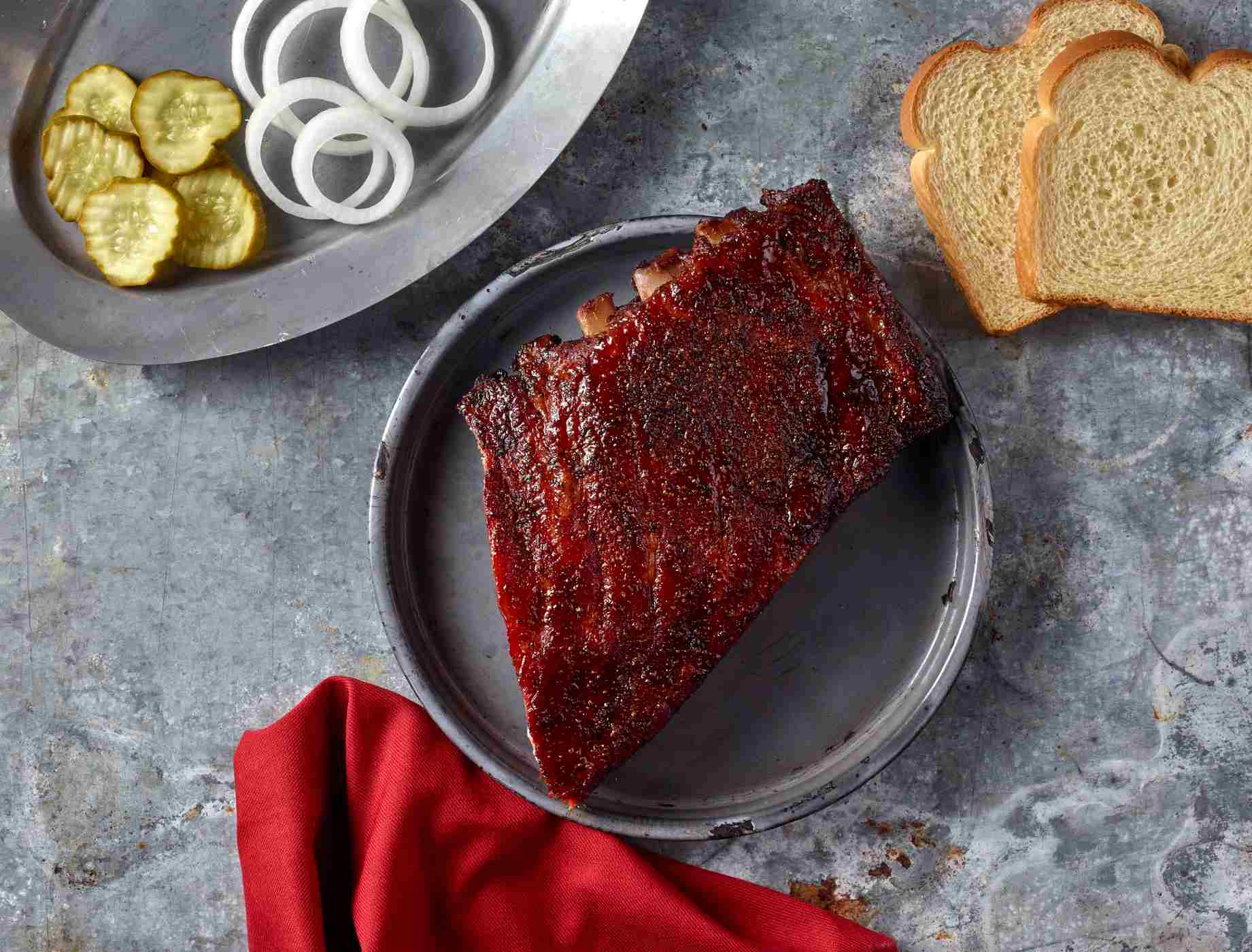 True Texas BBQ Natural St Louis Ribs Half Rack - Shop True Texas ...