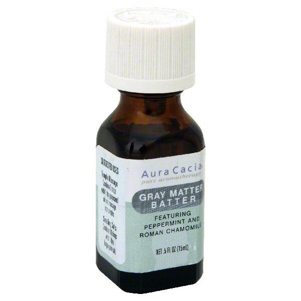 Aura Cacia Aromatherapy Gray Matter Batter - Shop Essential Oils at H-E-B