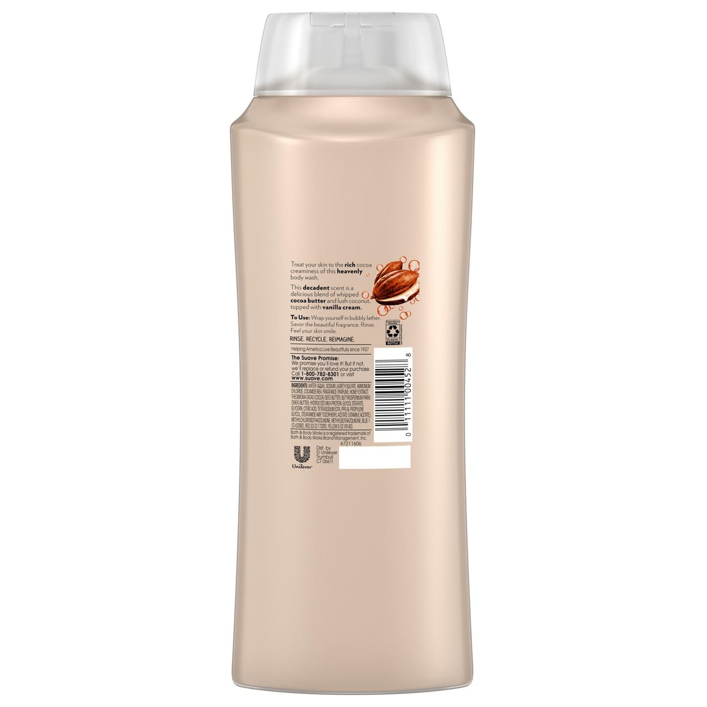 Suave Essentials Body Wash Creamy Cocoa Butter And Shea Shop Body Wash At H E B