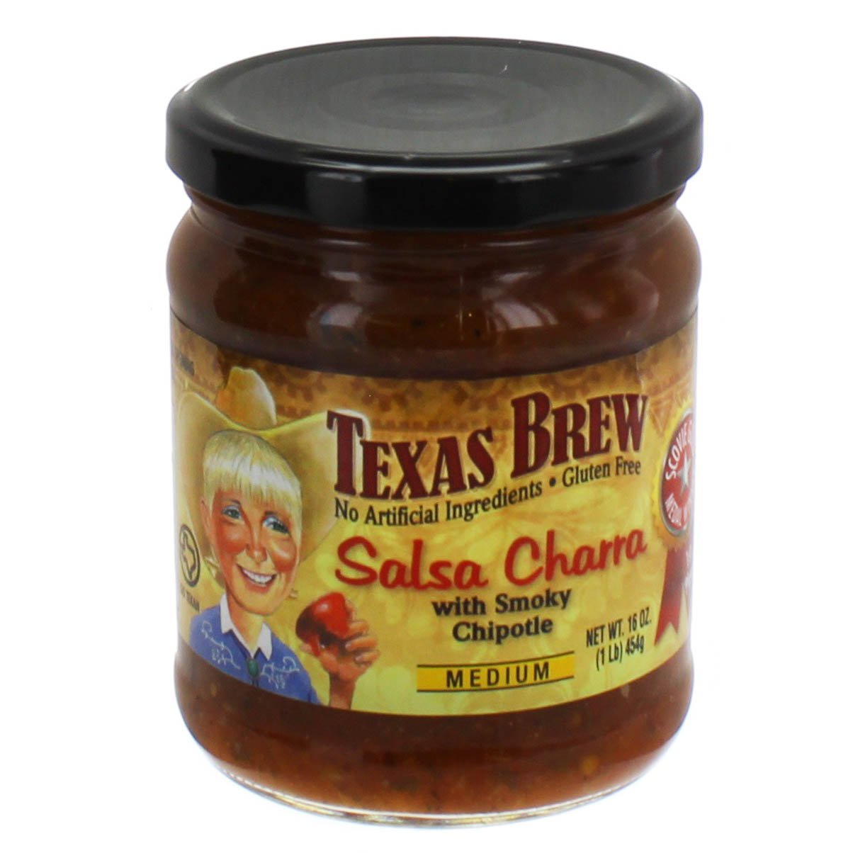 Texas Brew Medium Salsa Charra with Smoky Chipotle - Shop Salsa & Dip ...