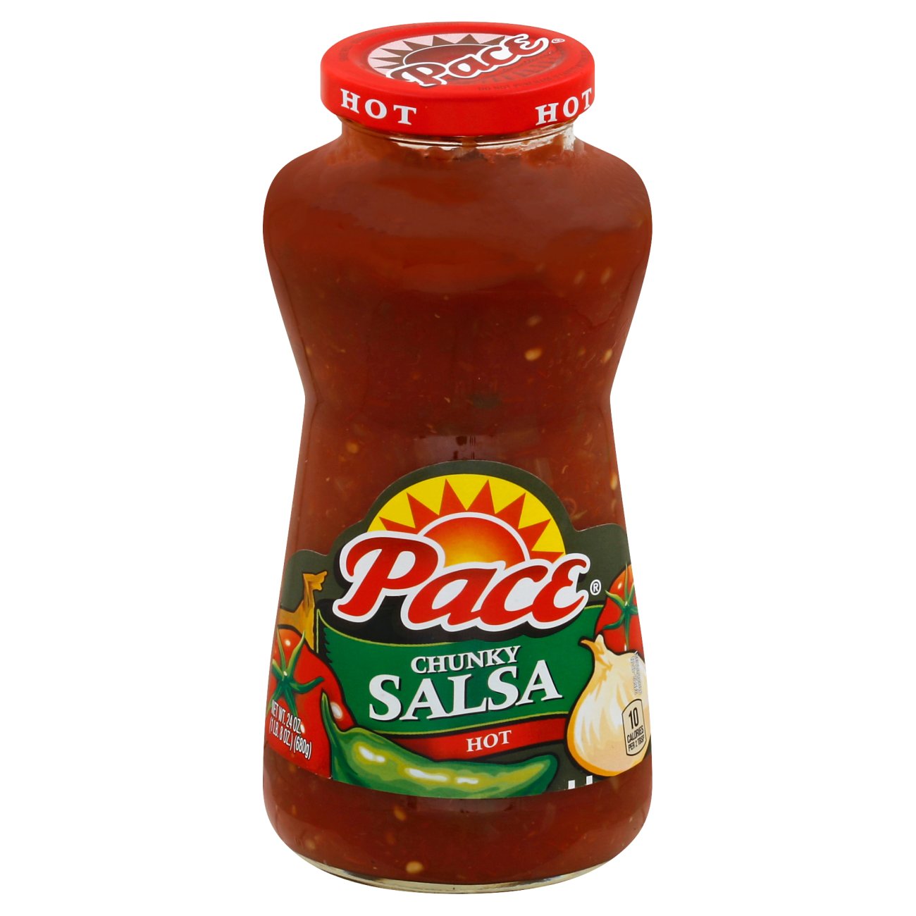 Pace Hot Chunky Salsa - Shop Salsa & dip at H-E-B