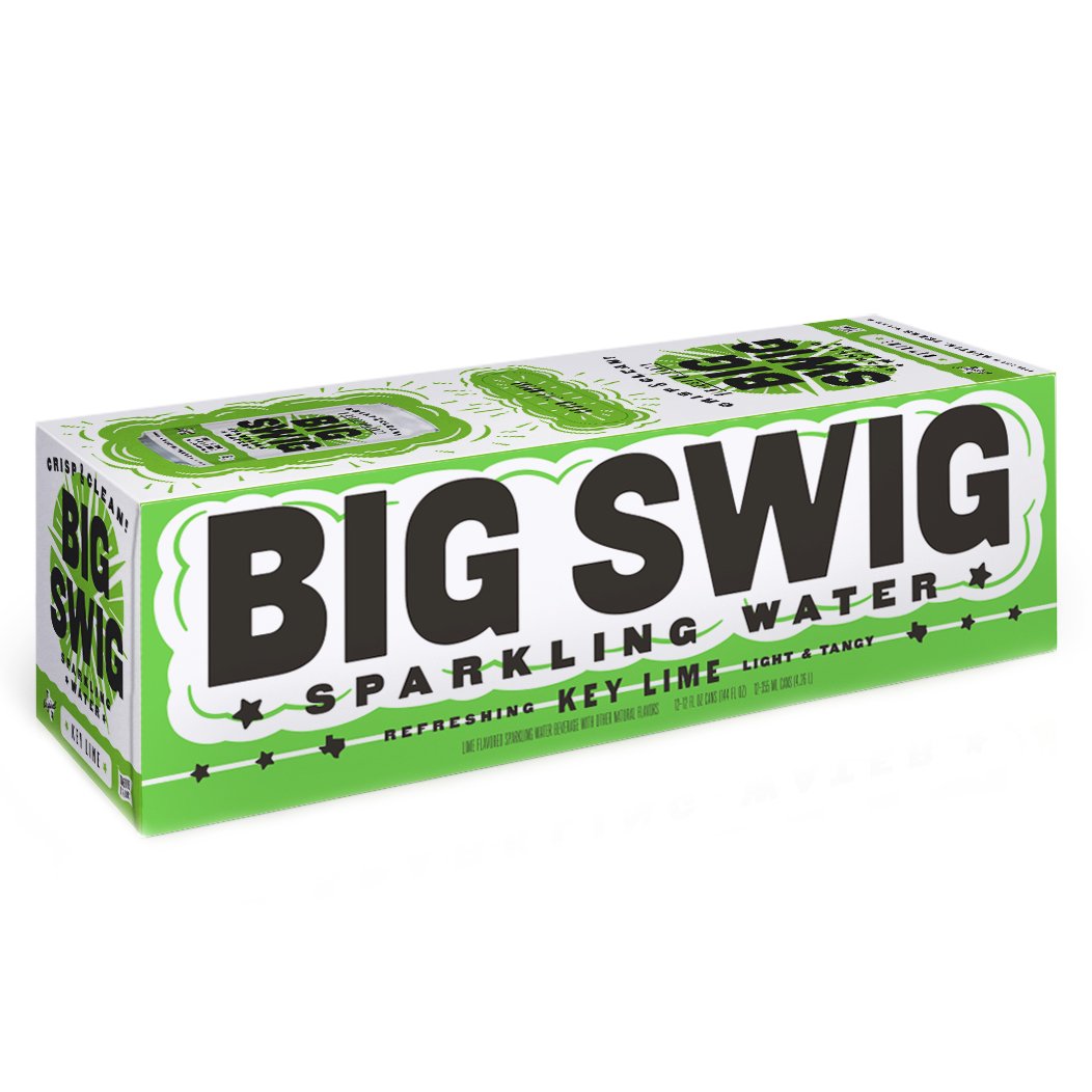 Big Swig Grapefruit Sparkling Water 12 oz Cans - Shop Soda at H-E-B