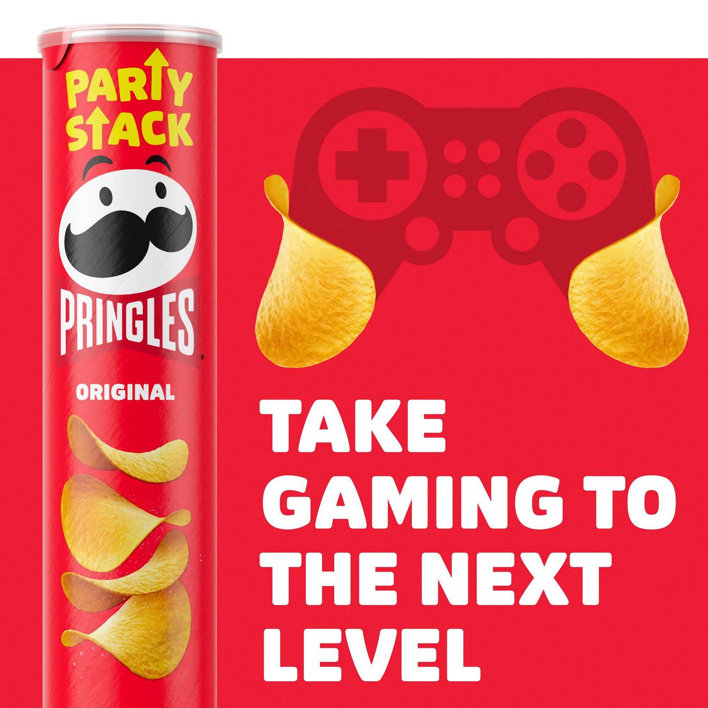 Pringles Original Potato Crisps Chips - Party Stack - Shop Chips at H-E-B