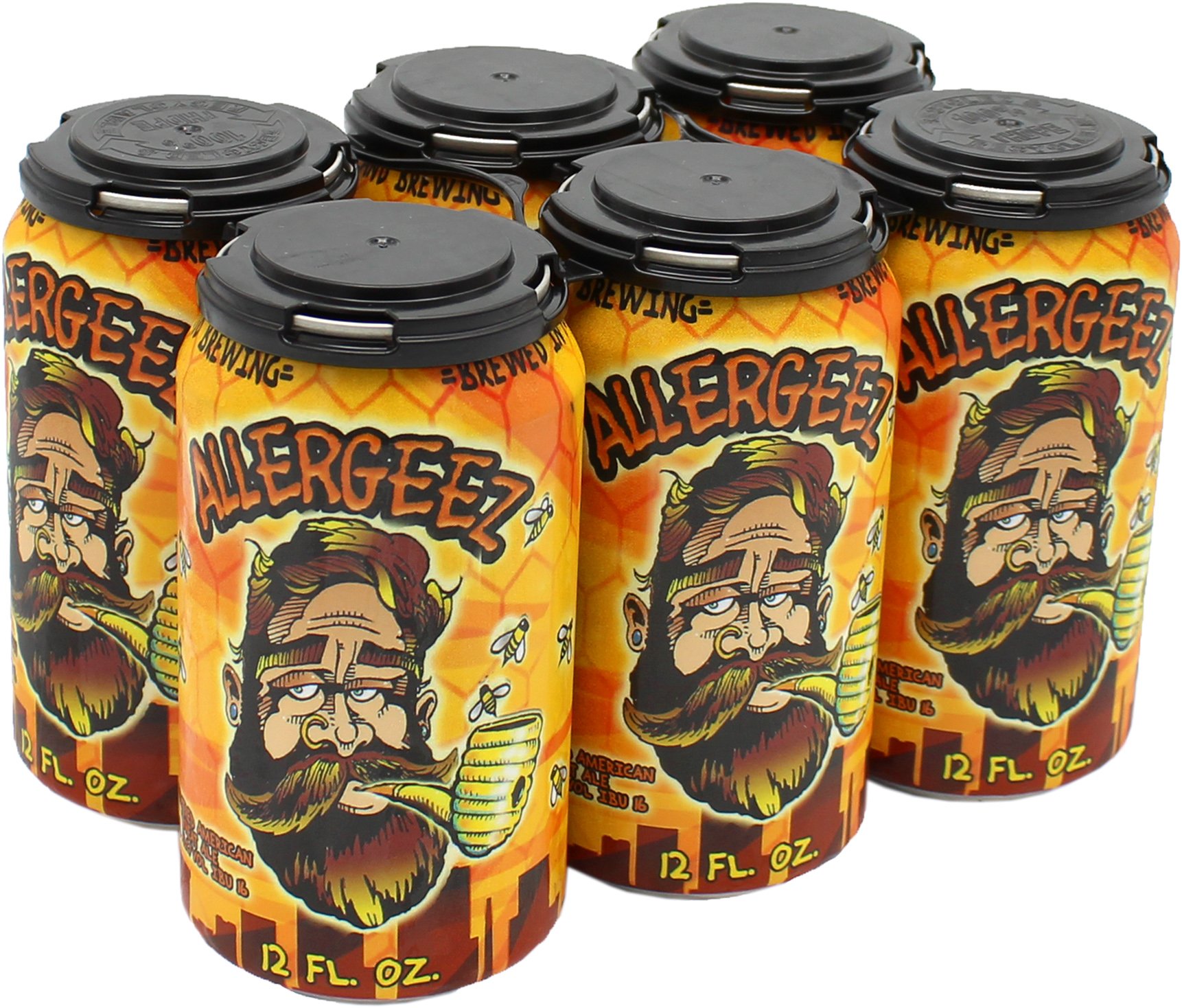Panther Island Brewing Allergeez American Ale Craft Beer 6 pk Cans ...