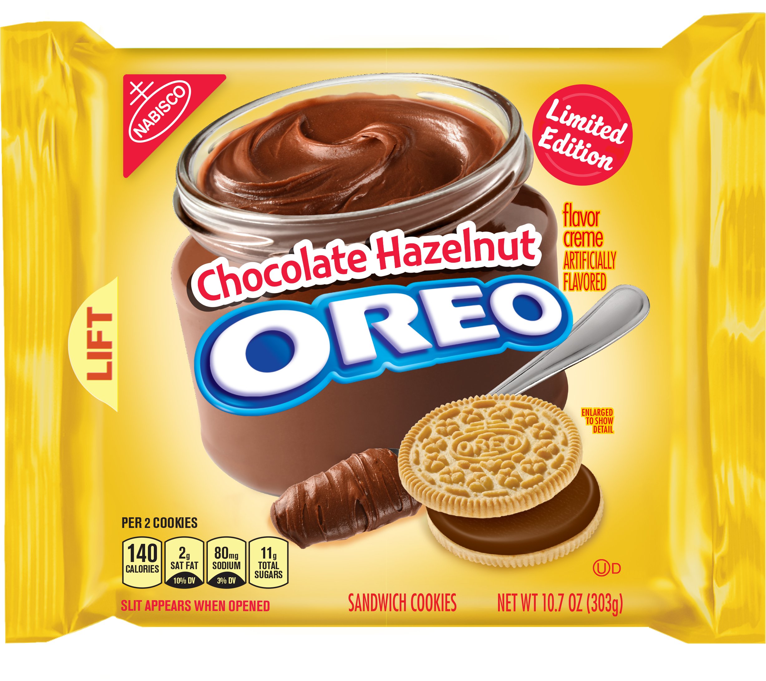 Nabisco Oreo Chocolate Hazelnut Sandwich Cookies - Shop Cookies at H-E-B