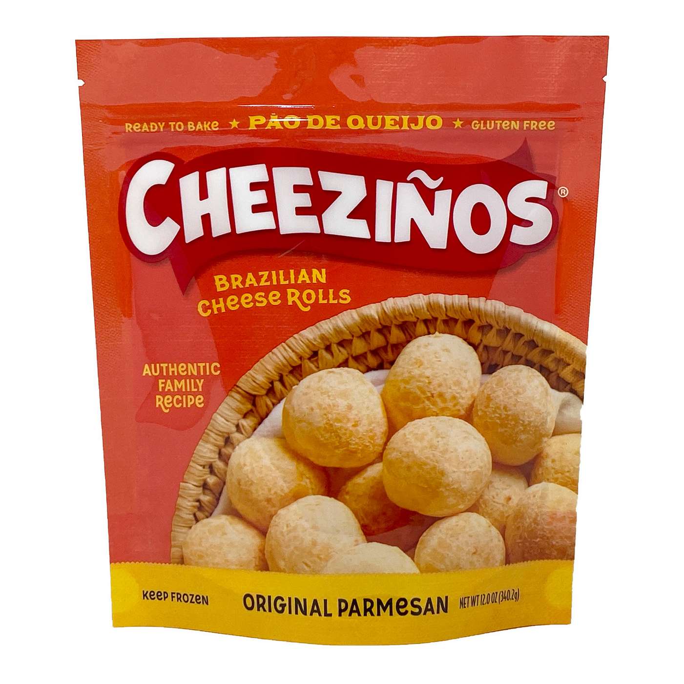 Cheeziños Frozen Brazilian Cheese Rolls - Original Parmesan - Shop Buns ...