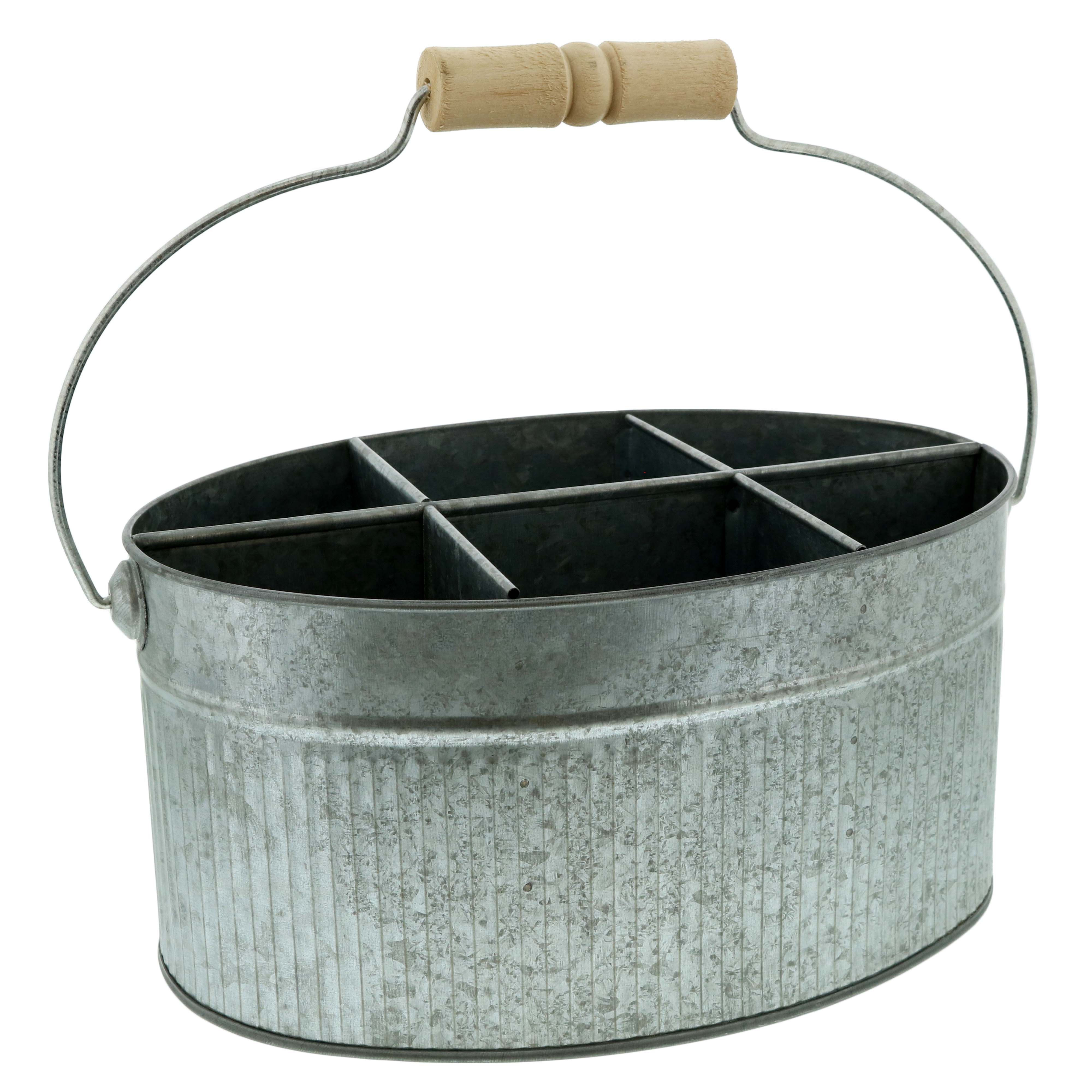 Transpac Metal Galvanized Container - Shop at H-E-B