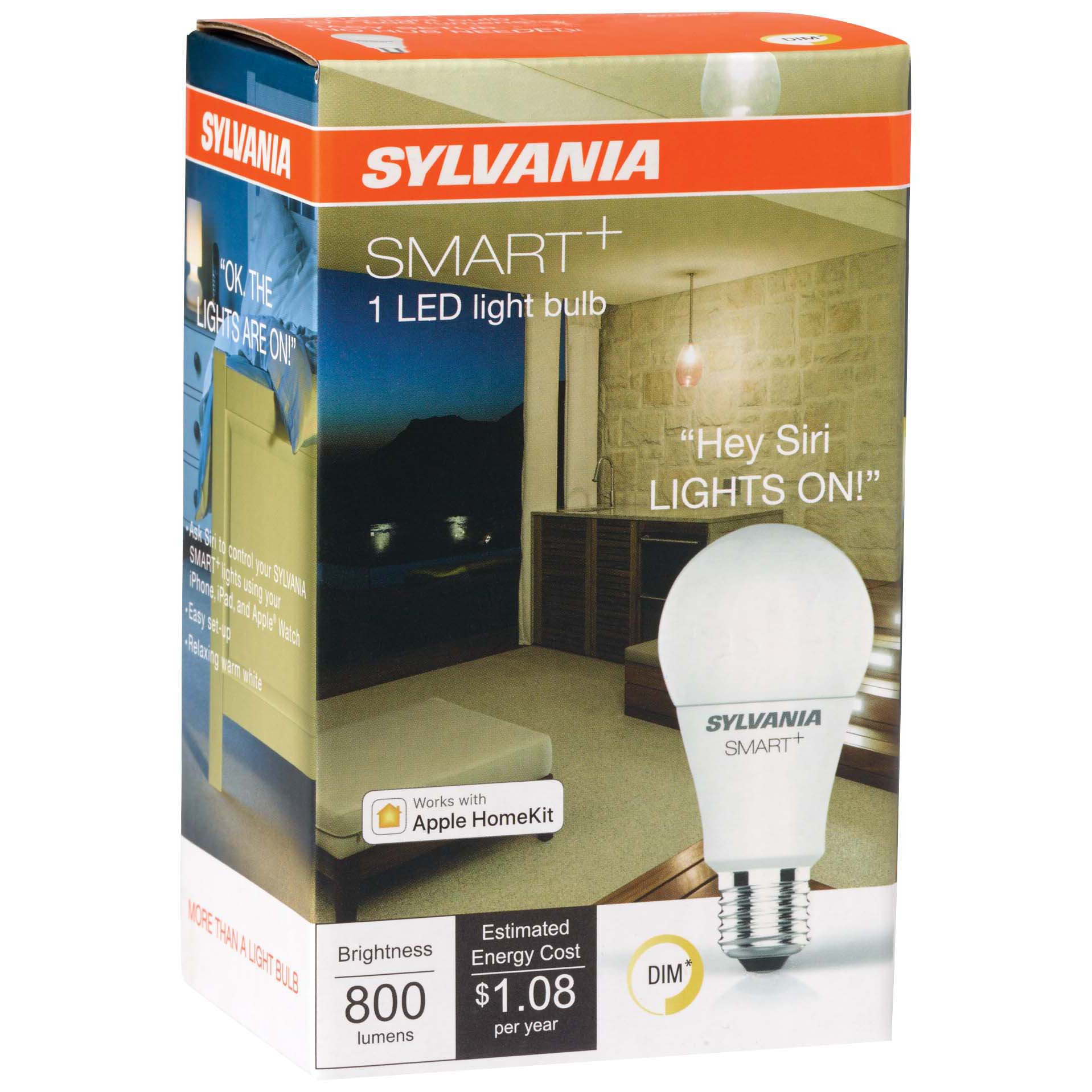 Sylvania Smart+ A19 LED Light Bulb - Shop Smart home accessories at H-E-B