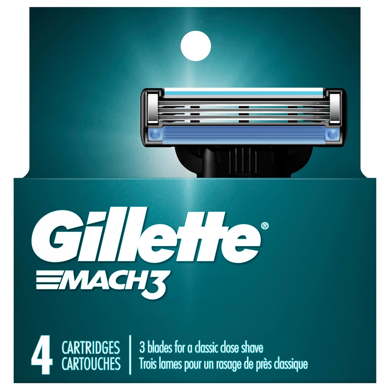Gillette Mach3 Razor Blade Refills - Shop Razors & blades at H-E-B
