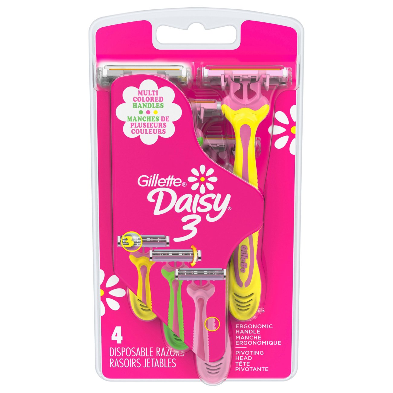 Gillette Daisy 3 Disposable Razors - Shop Shaving & Hair Removal at H-E-B