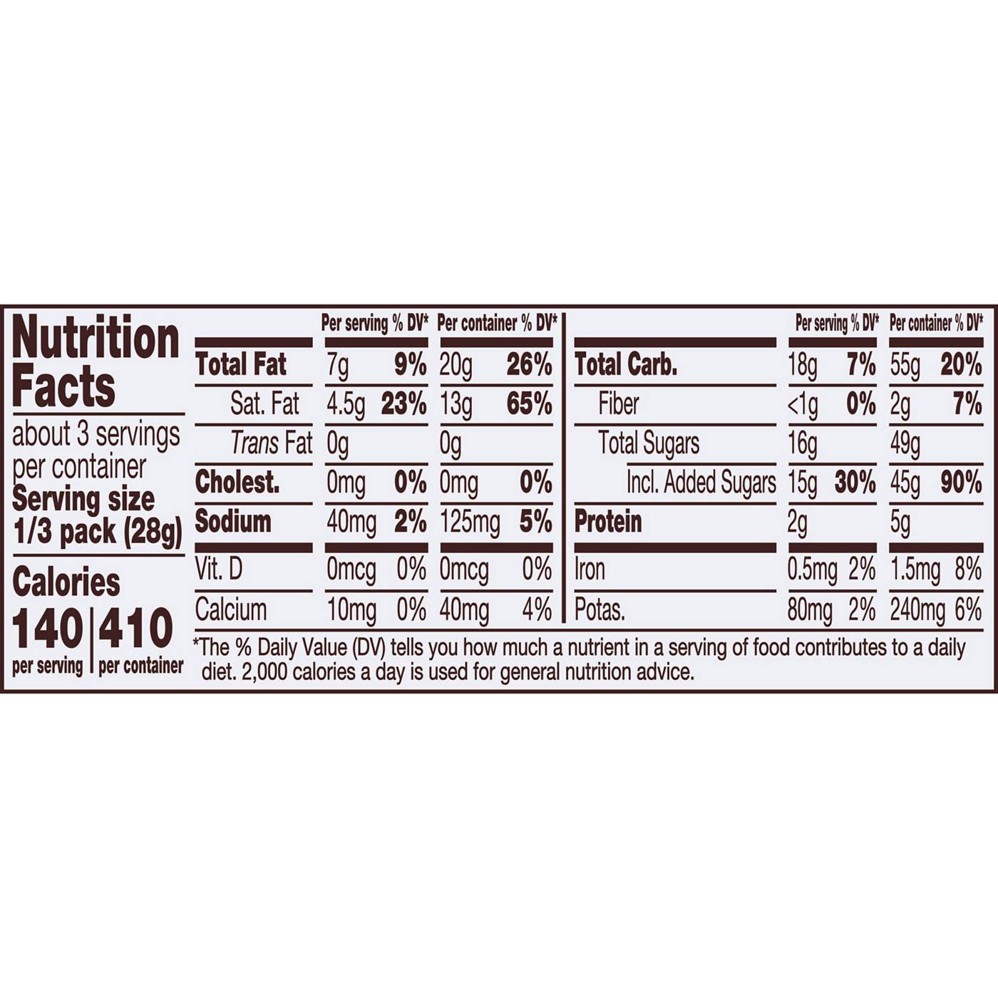 Reese's Outrageous! Milk Chocolate Peanut Butter Candy Bar - King Size ...