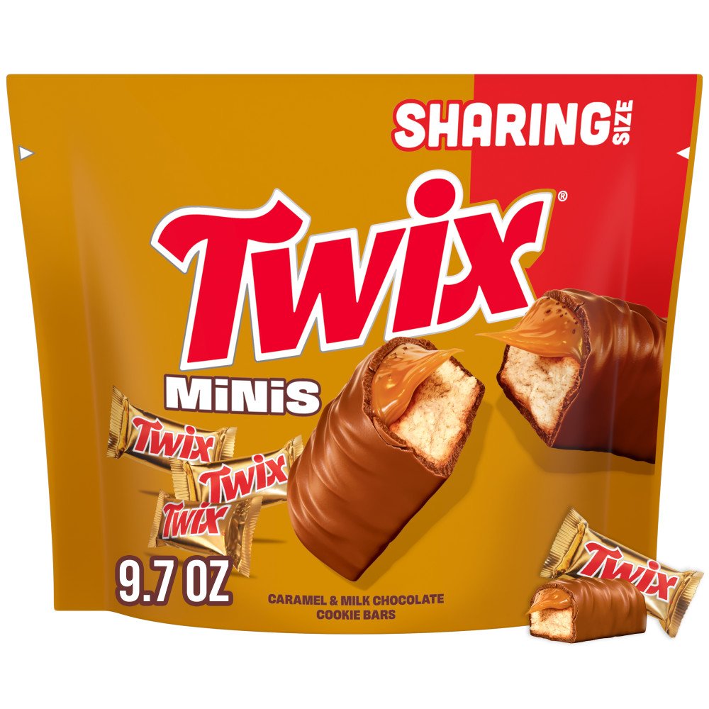 Twix Minis Caramel Cookie Bars - Sharing Size - Shop Candy at H-E-B