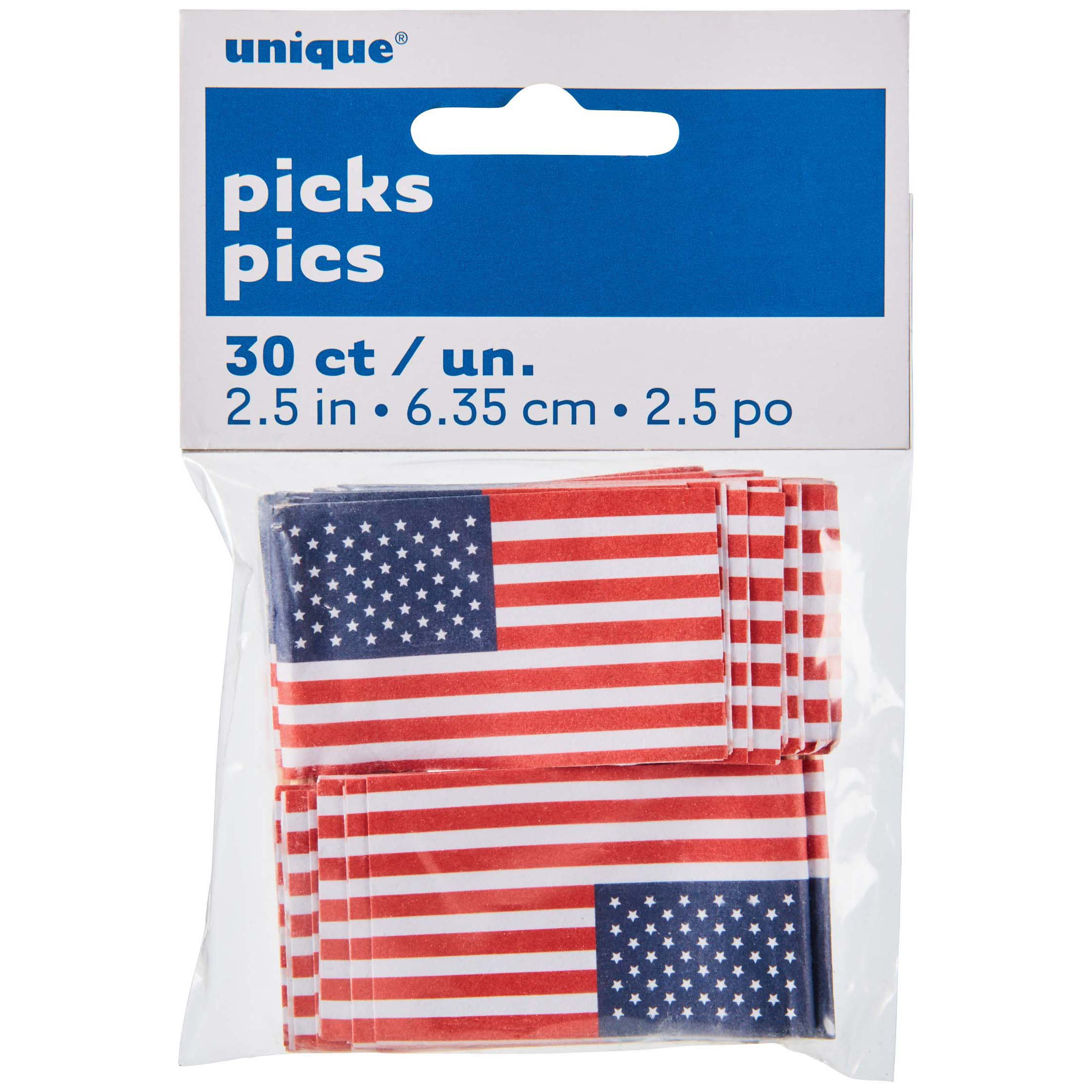 Unique US Flag Picks - Shop Favors at H-E-B