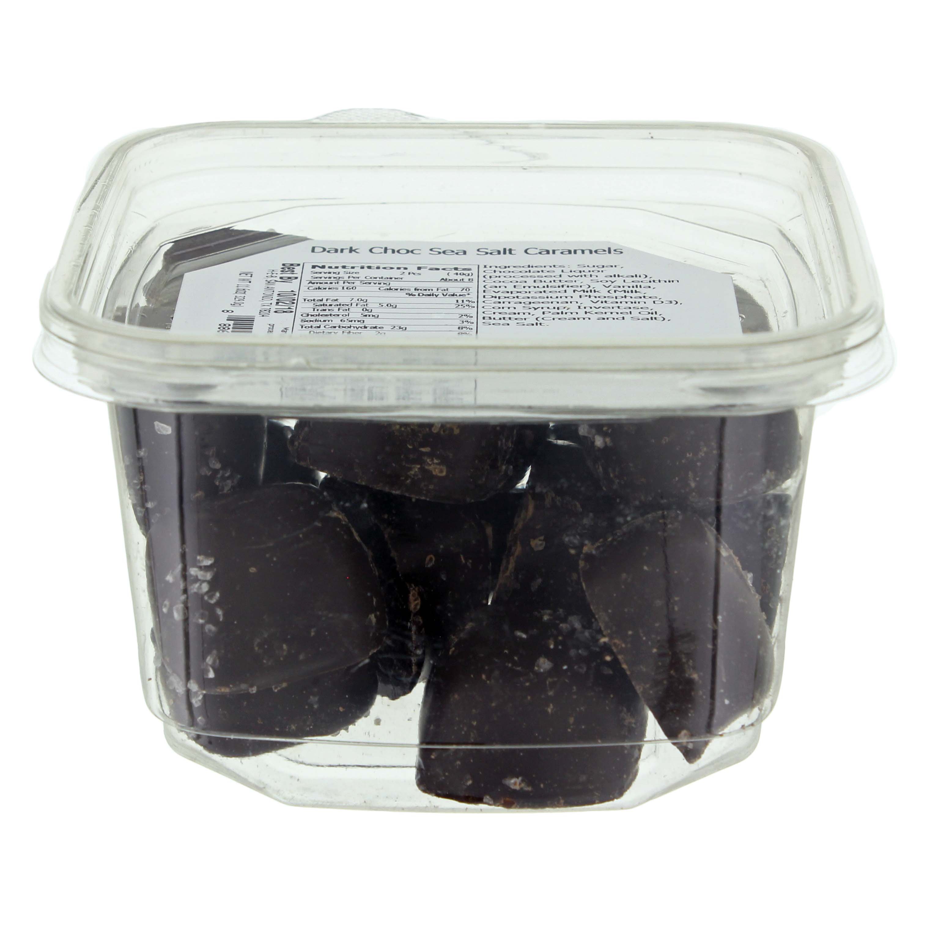 H-E-B Dark Chocolate Sea Salt Caramels - Shop Candy at H-E-B