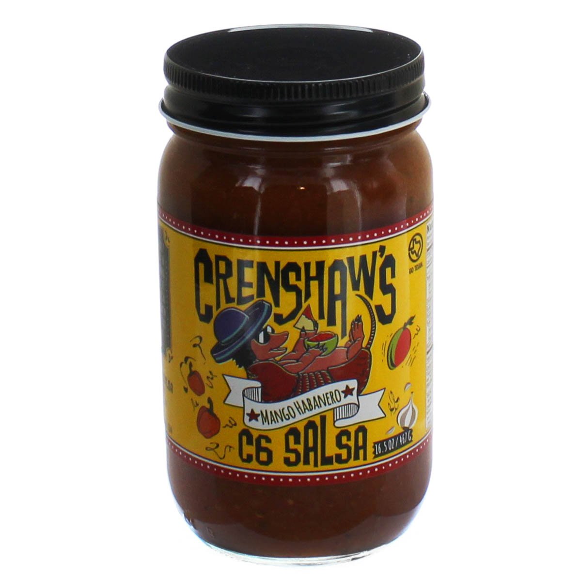 Crenshaw's Mango Habanero C6 Salsa - Shop Salsa & dip at H-E-B