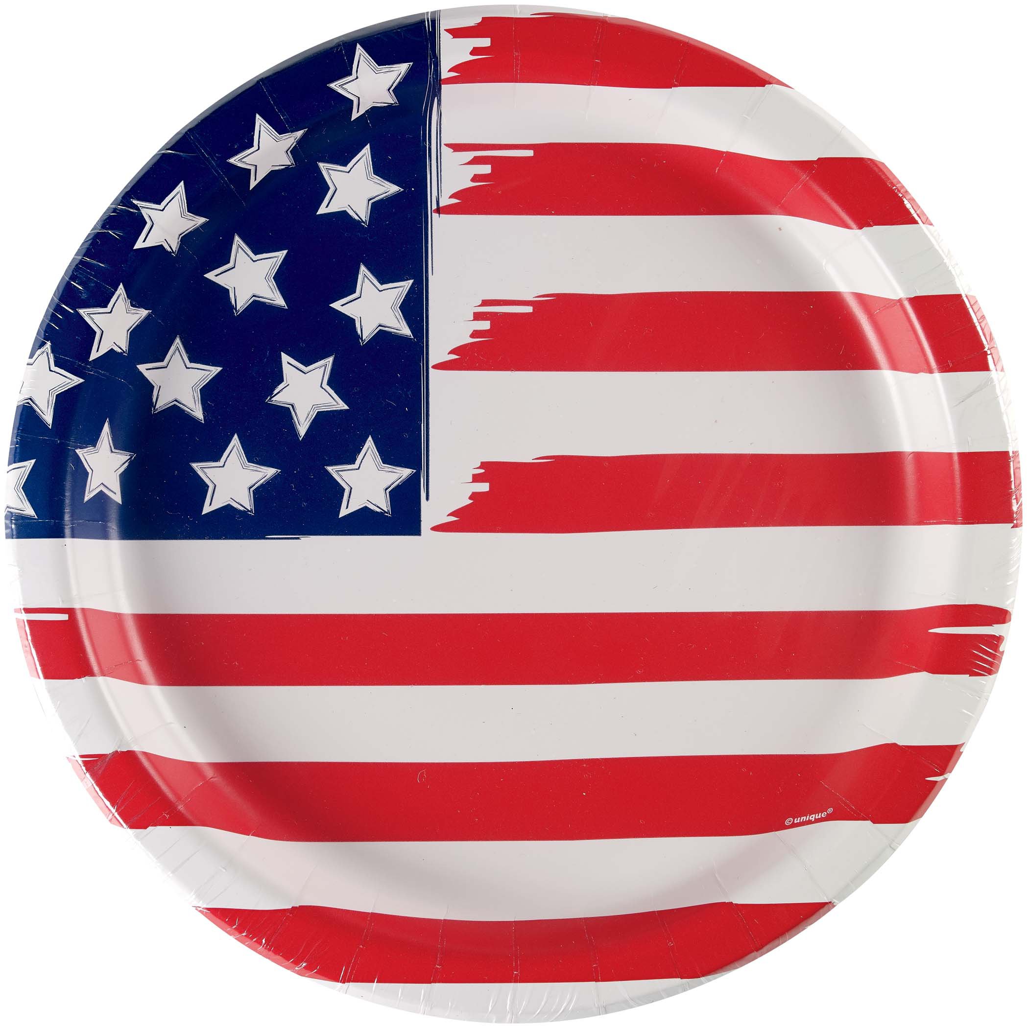 Unique American Flag Plates, 9 inch - Shop Plates & bowls at H-E-B
