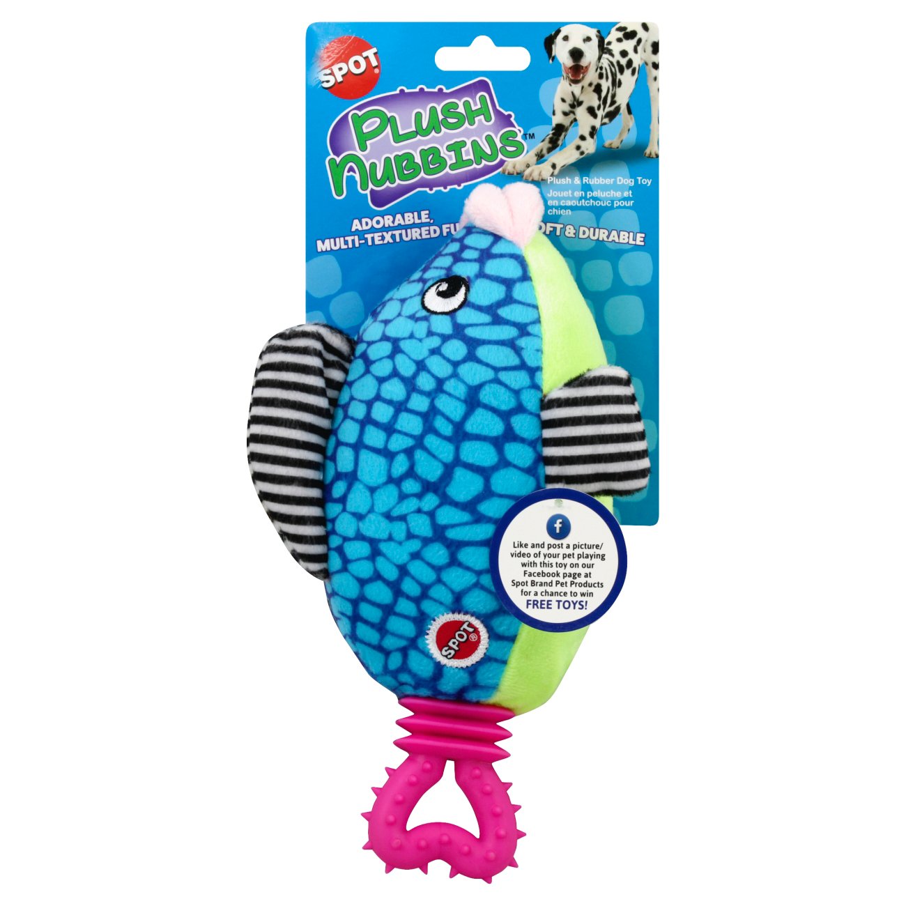 Spot Plush Nubbins Fish Dog Toy - Shop Plush toys at H-E-B