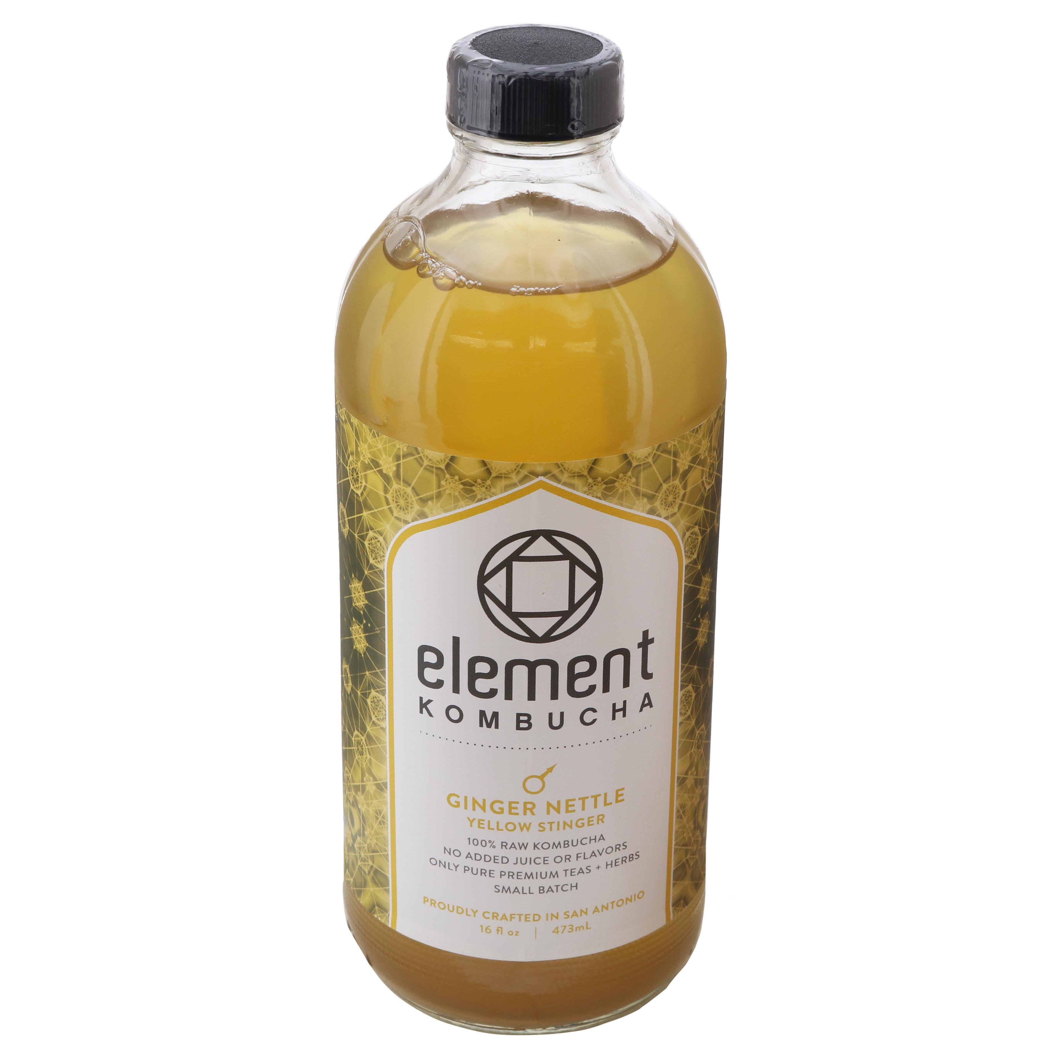 Element Yellow Stinger Kombucha - Shop Tea at H-E-B