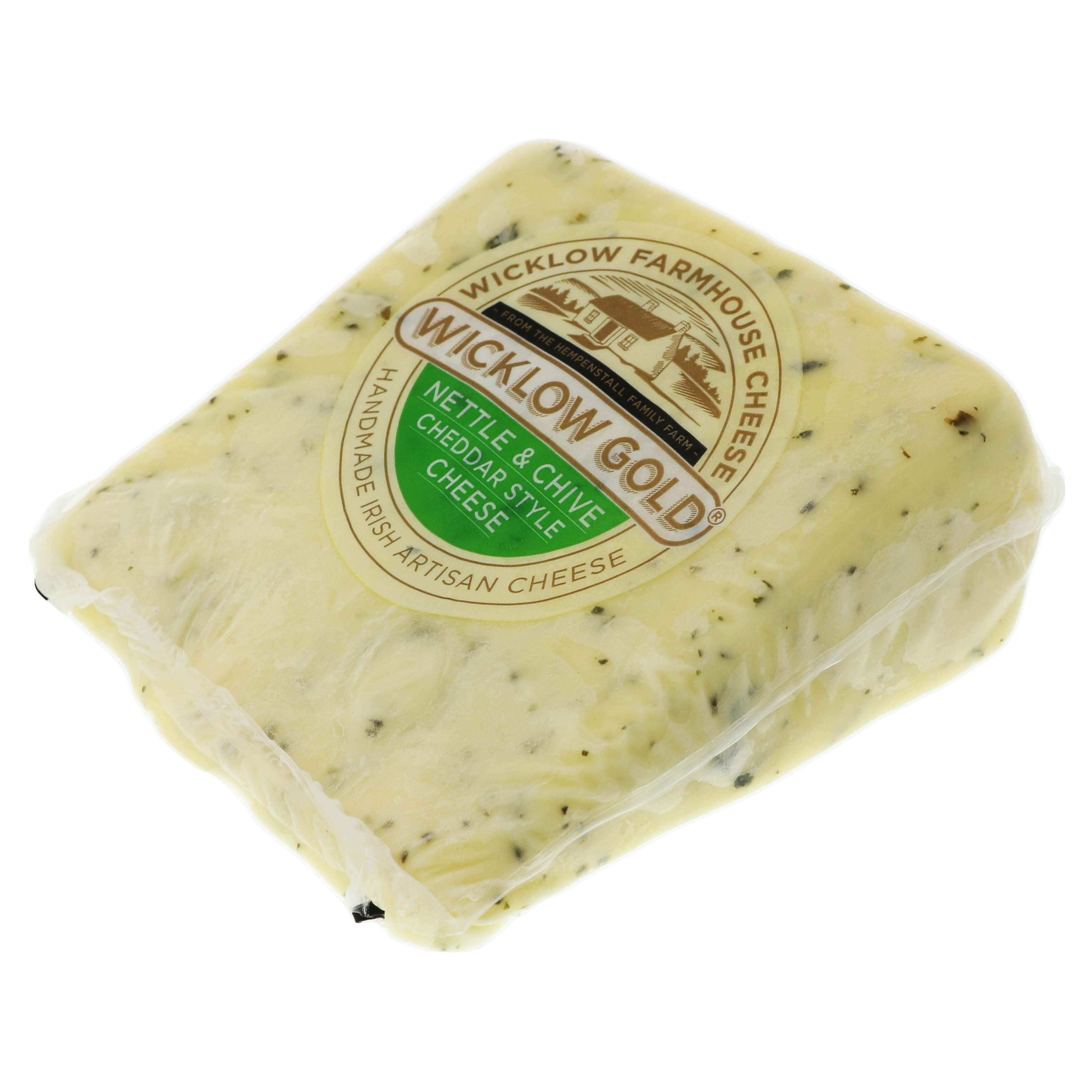 Wicklow Farmhouse Nettle and Chive Cheddar Style Cheese - Shop Cheese ...