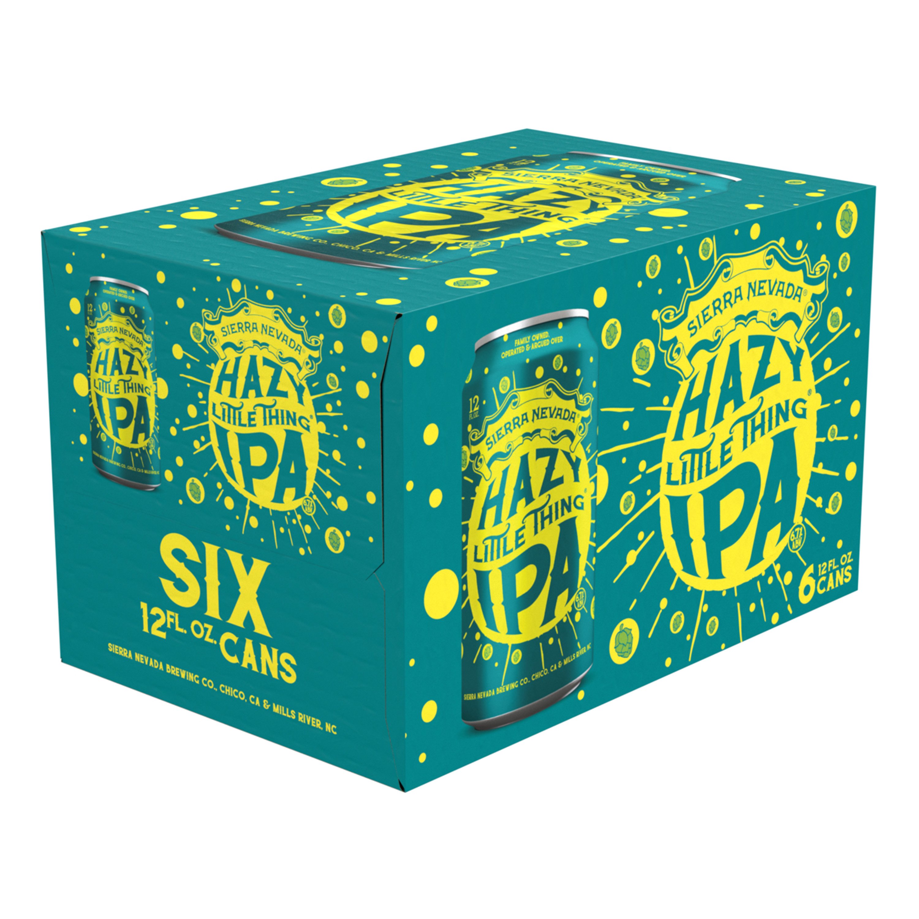 Sierra Nevada Hazy Little Thing IPA 6 pk Cans - Shop Beer at H-E-B
