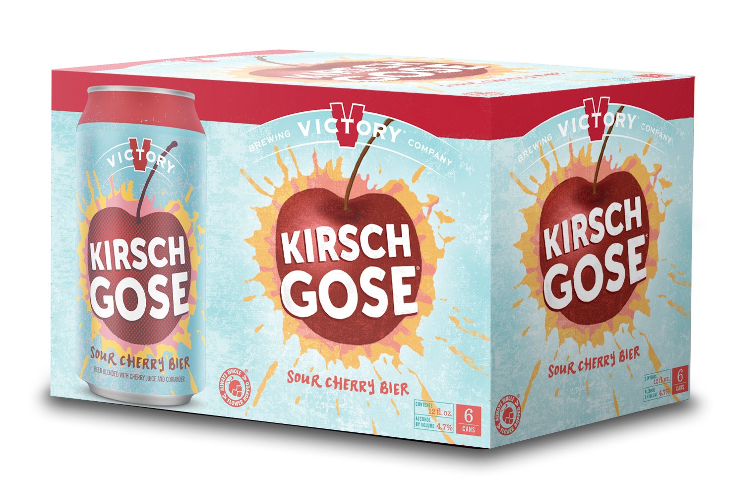 Victory Seasonal Kirsch Gose Beer 12 oz Cans - Shop Beer & Wine at H-E-B